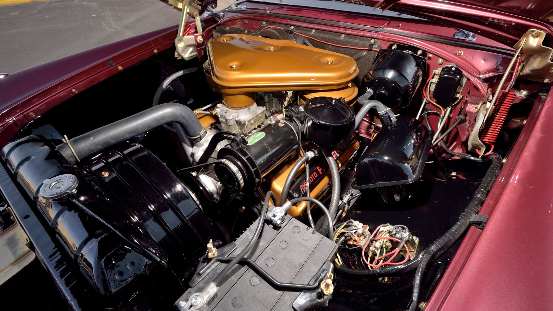 1956 DeSoto Fireflite Convertible at Indy 2019 asF144 - Mecum Auctions