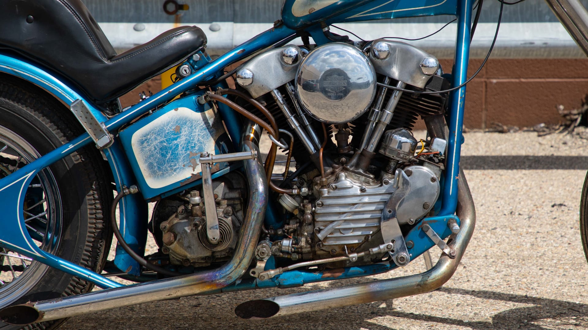 1947 Harley-Davidson Knucklehead Chopper at Indy 2020 as L173 - Mecum ...