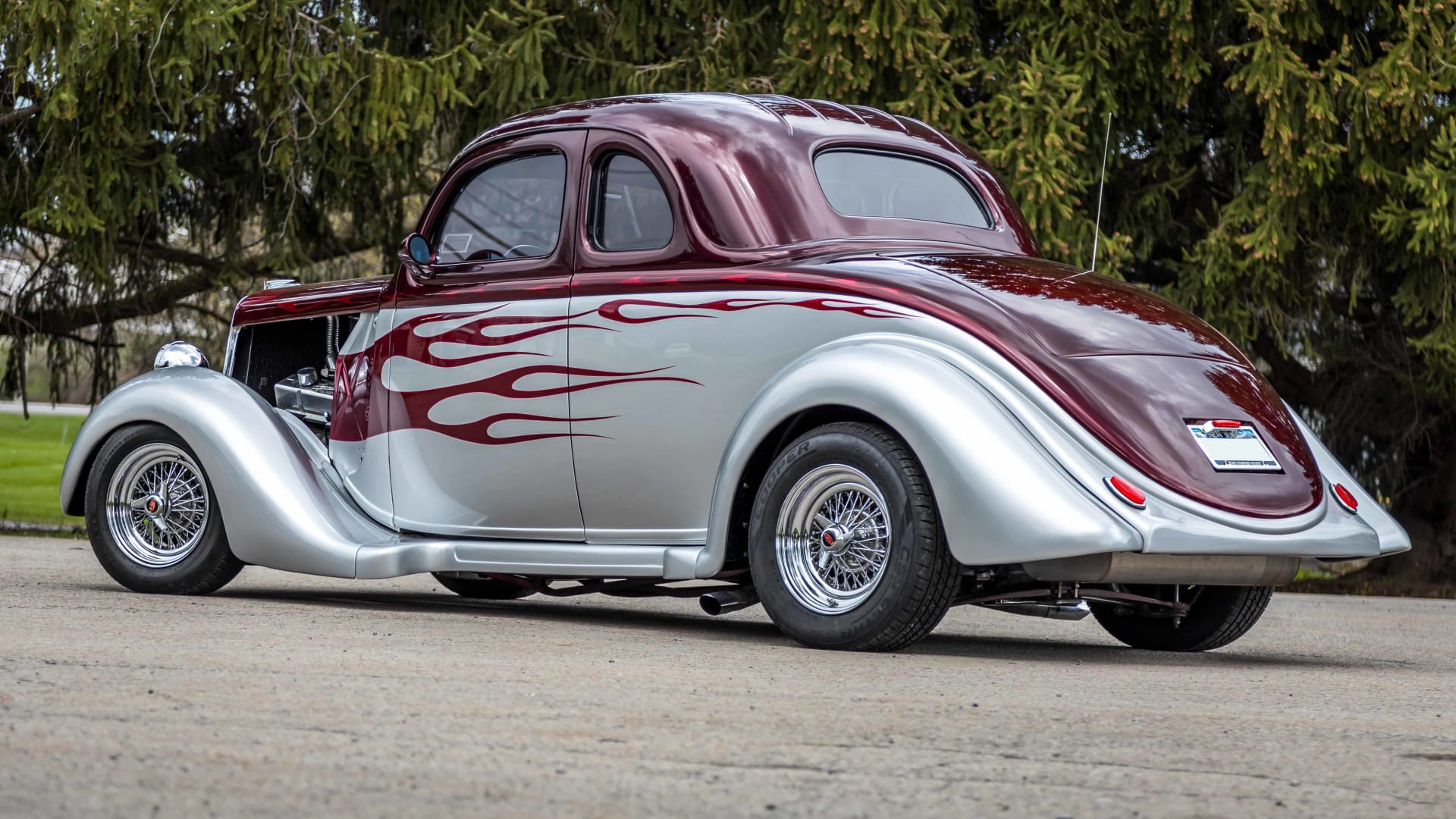 1935 Ford Custom 5-Window Coupe at Indy 2021 as J81 - Mecum Auctions