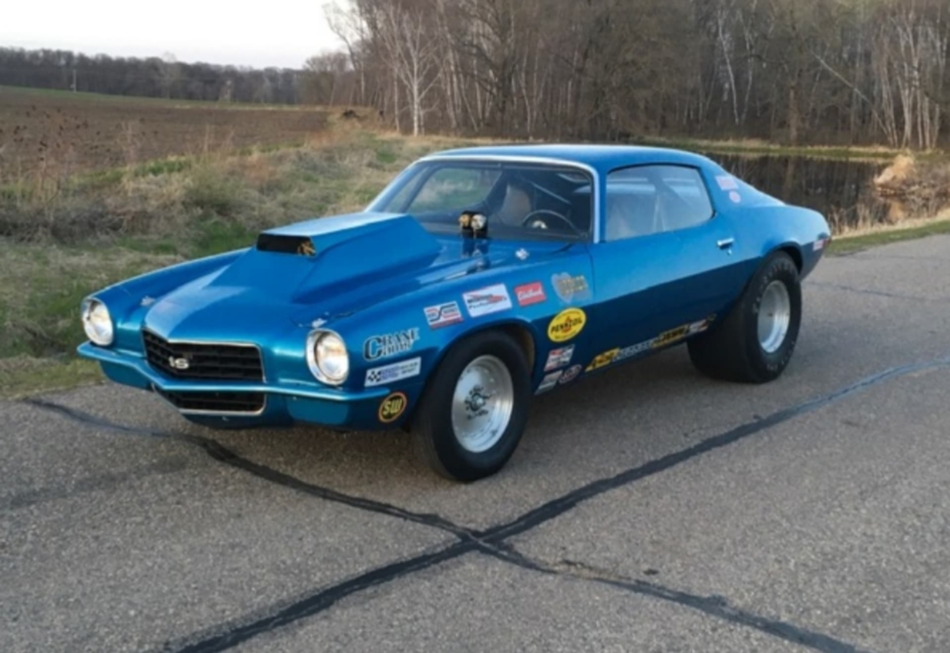 1970 Chevrolet Camaro SS Drag Car at Indy 2021 as T165 - Mecum Auctions