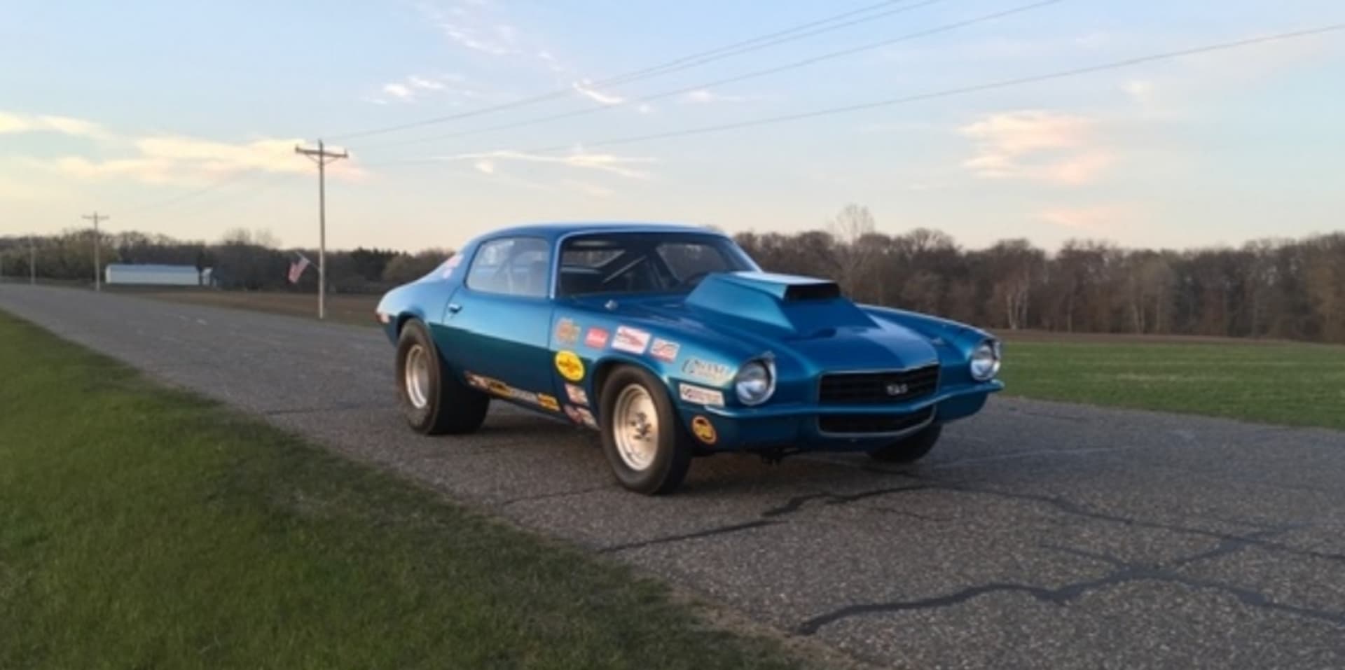 1970 Chevrolet Camaro SS Drag Car at Indy 2021 as T165 - Mecum Auctions