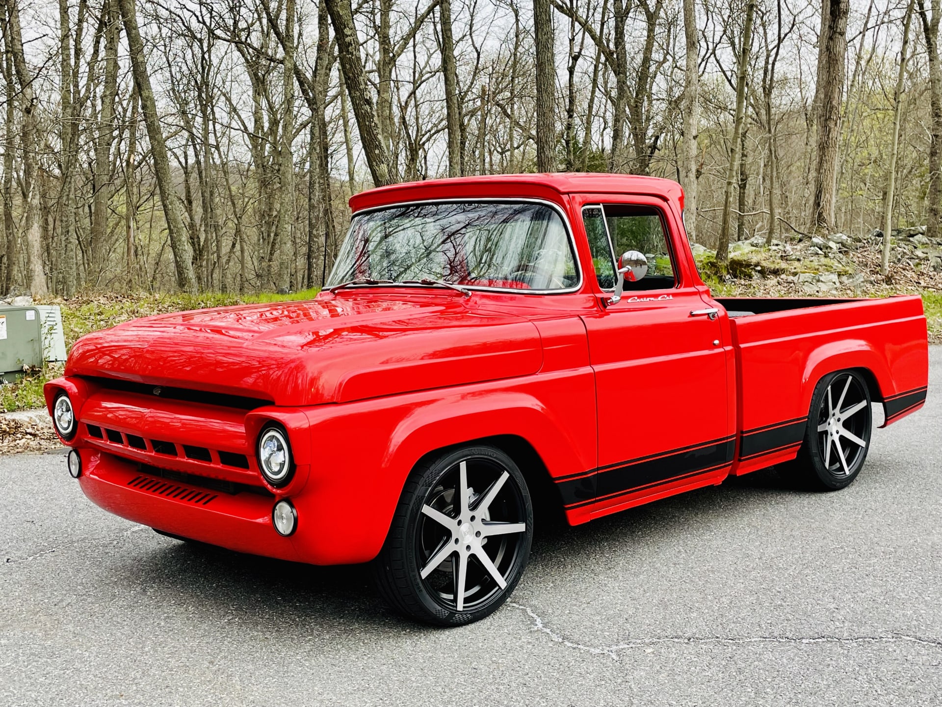 1957 Ford Custom Pickup at Indy 2022 as T100.1 - Mecum Auctions