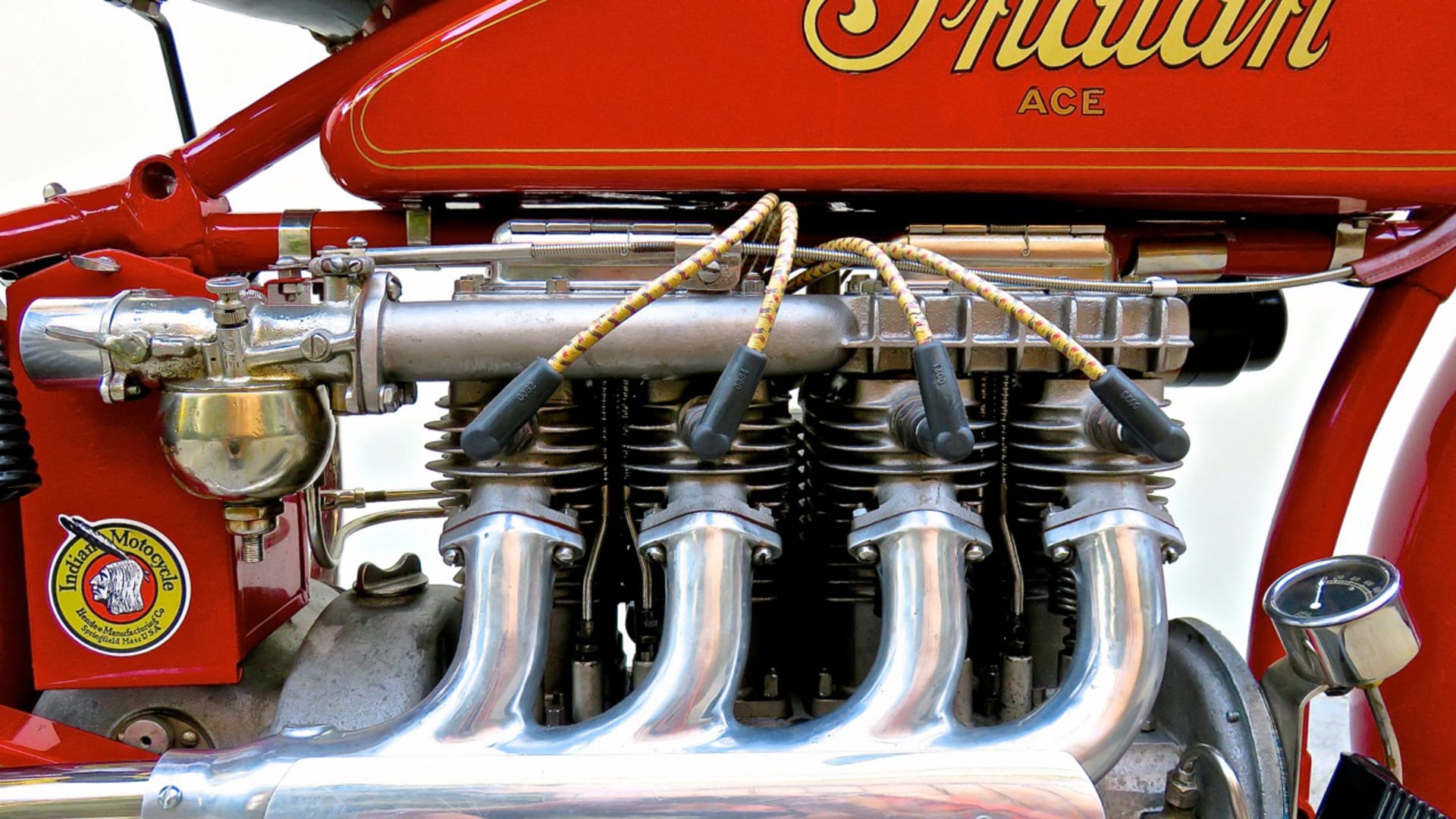 1927 Indian Ace 4 Cylinder at Indy Motorcycles 2015 as T28.1 - Mecum ...