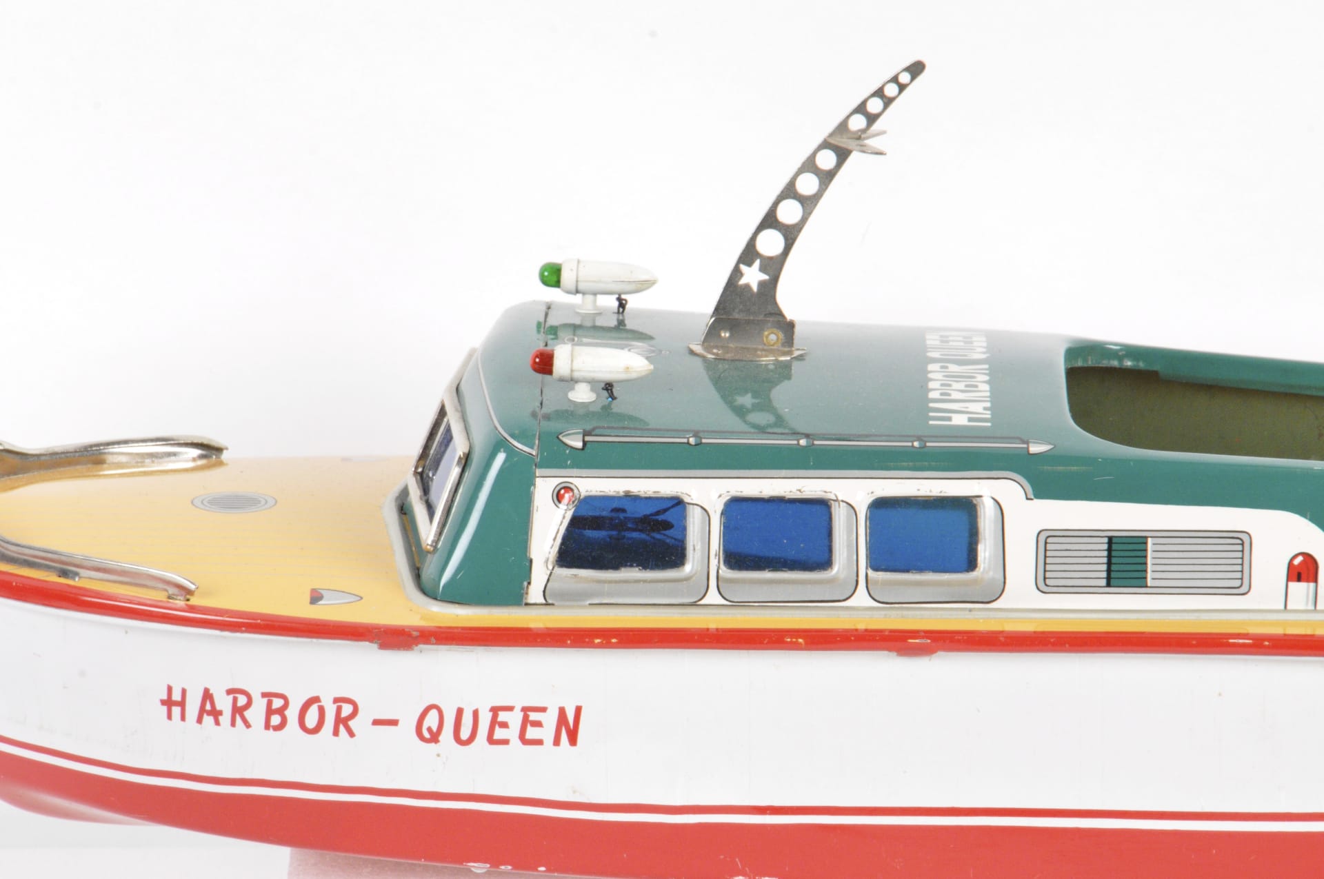 Modern Toys Japan Harbor Queen Boat Tin Toy at The Toy Auction 2014 as ...