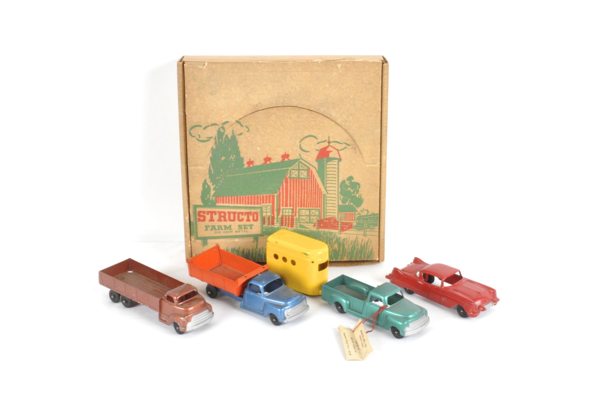 Structo Farm Set at The Toy Auction 2014 as M441 - Mecum Auctions