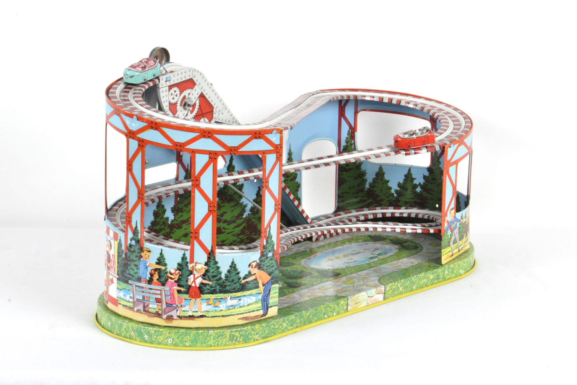 Chein Toys Roller Coaster Tin Toy at The Toy Auction 2014 as M446 ...
