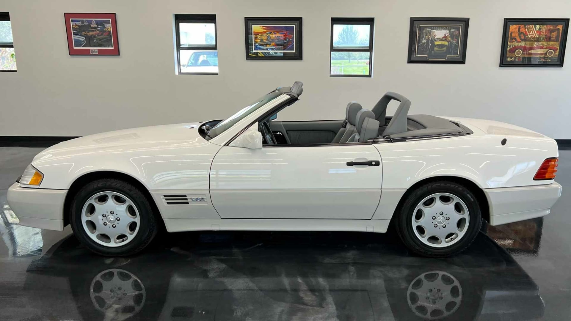 1995 Mercedes-Benz SL600 Convertible at Tulsa 2022 as F58.1 - Mecum ...