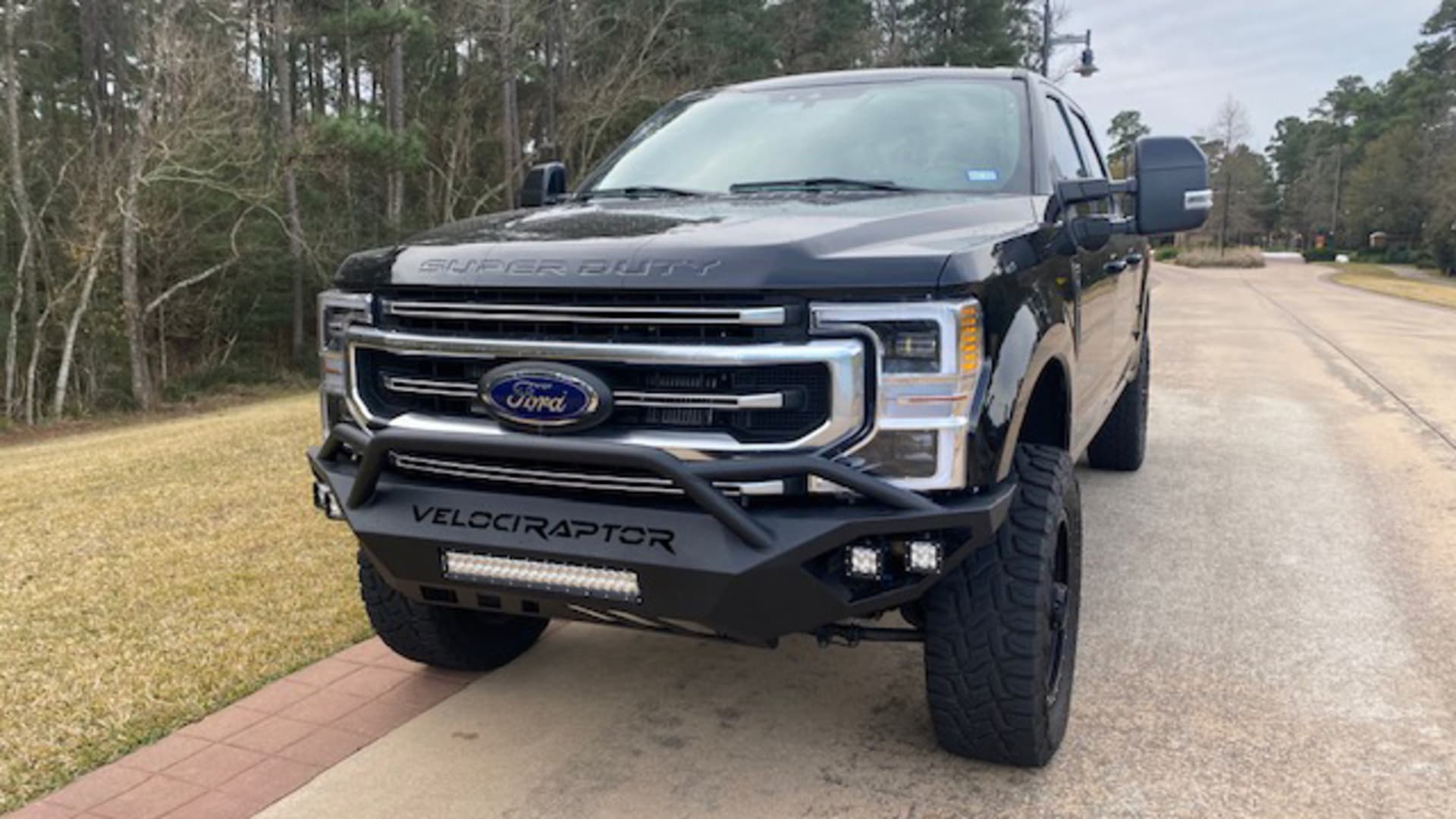 2021 Ford F250 Hennessey Velociraptor Pickup at Tulsa 2022 as S139.1 ...