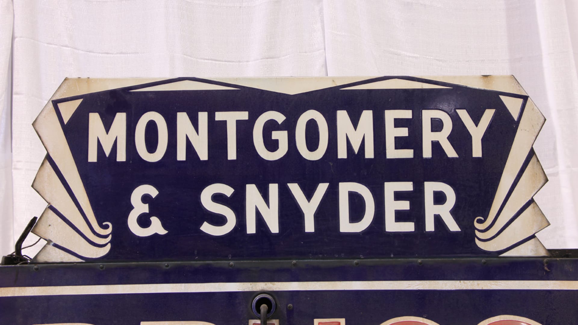 Montgomery & Snyder Drugs 52x35x15 at The Walker Sign Collection 2015 ...