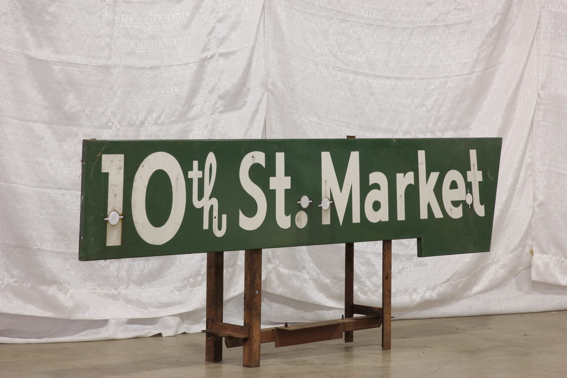 10th St. Market 75x16 at The Walker Sign Collection 2015 as S133 ...