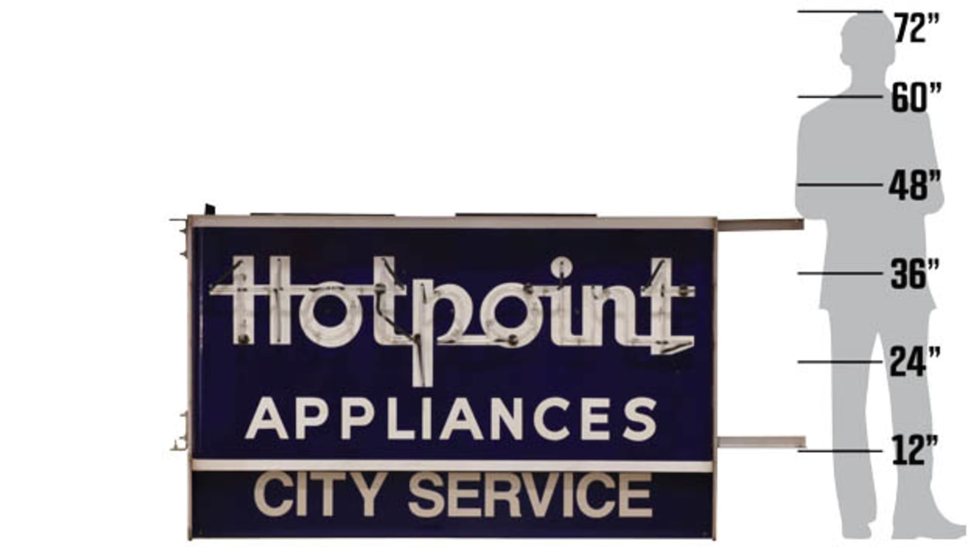 Hotpoint Appliances 70x45x15 at The Walker Sign Collection 2015 as S235 ...