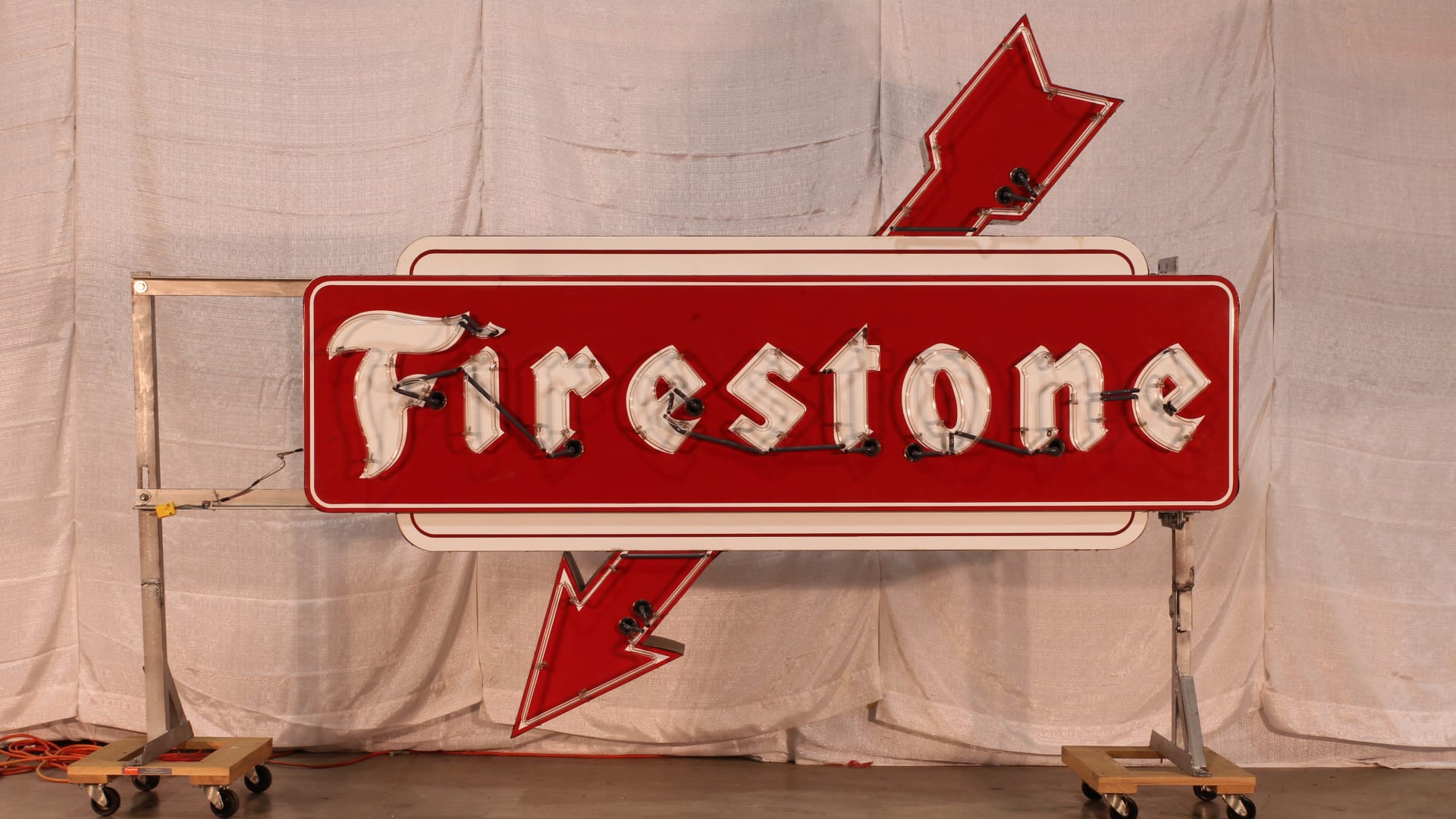 Firestone 96x75x17 at The Walker Sign Collection 2015 as S157 - Mecum ...