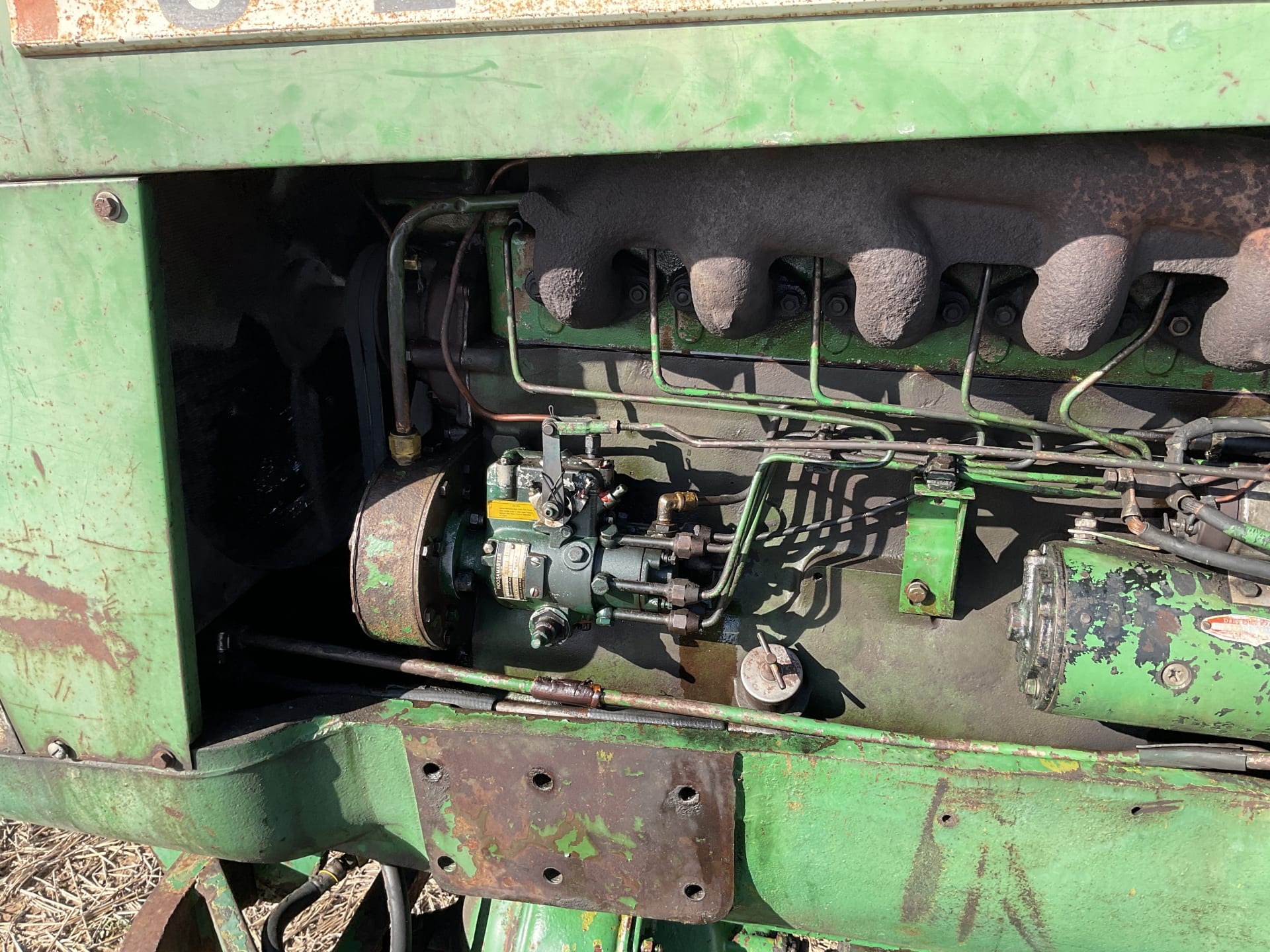 1968 Oliver 1950-T Diesel at Gone Farmin' Spring Classic 2023 as S51 ...