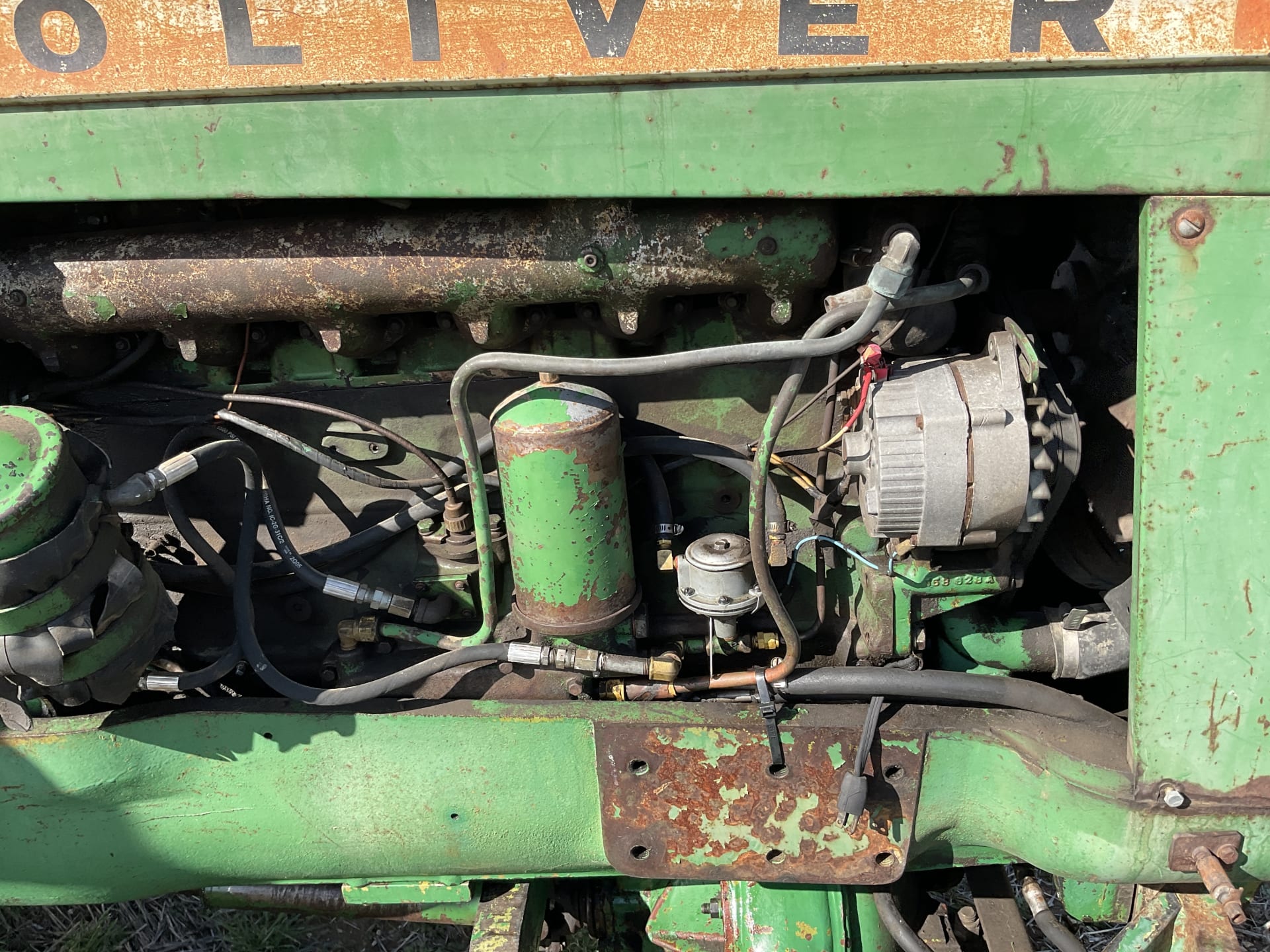 1968 Oliver 1950-T Diesel at Gone Farmin' Spring Classic 2023 as S51 ...