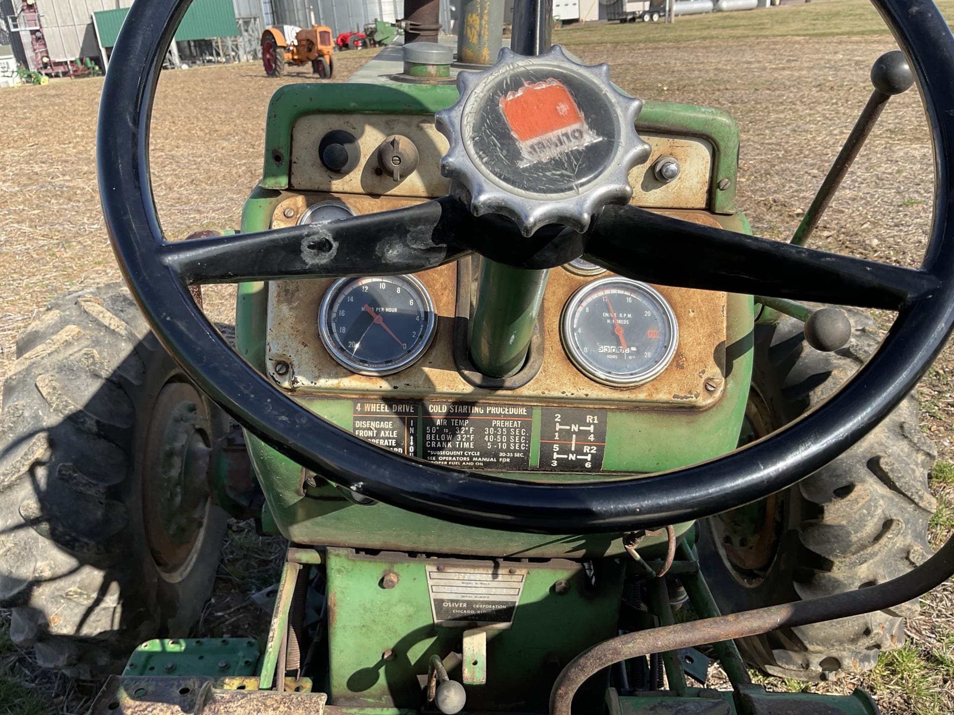 1968 Oliver 1950-T Diesel at Gone Farmin' Spring Classic 2023 as S51 ...