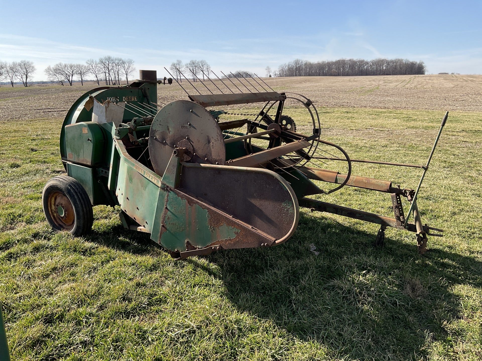 John Deere No.8 Forage Harvester at Gone Farmin' Spring Classic 2023 as ...