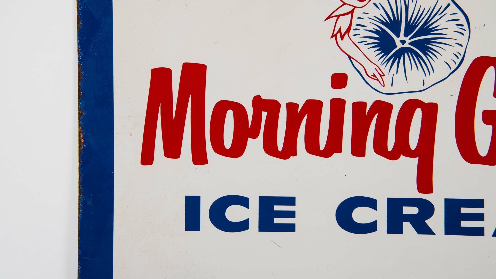 Morning Glory Ice Cream Double-Sided Tin Sign at Gone Farmin' Spring ...