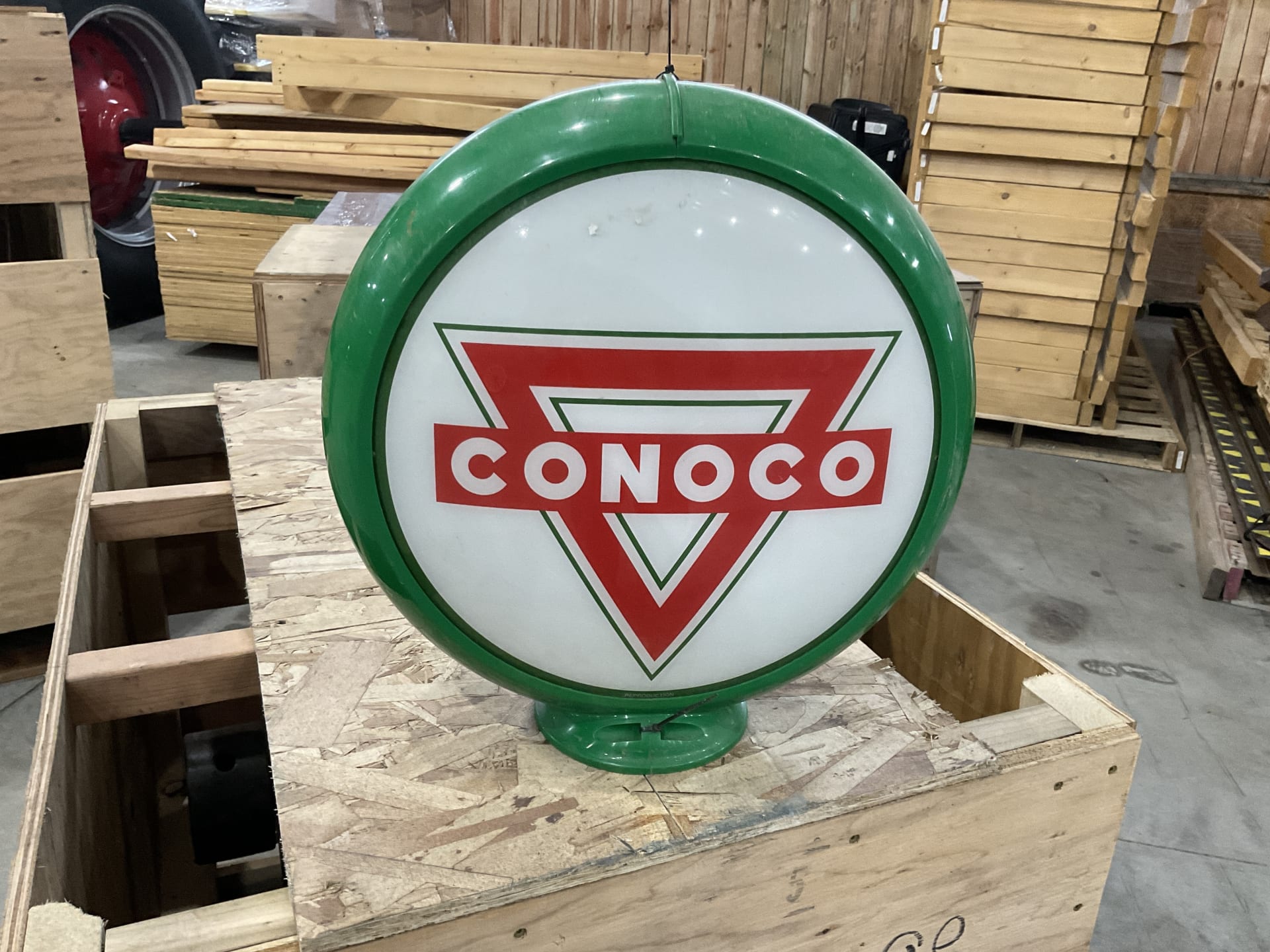 Conoco Globe at Gone Farmin' Spring Classic 2023 as H49 - Mecum Auctions