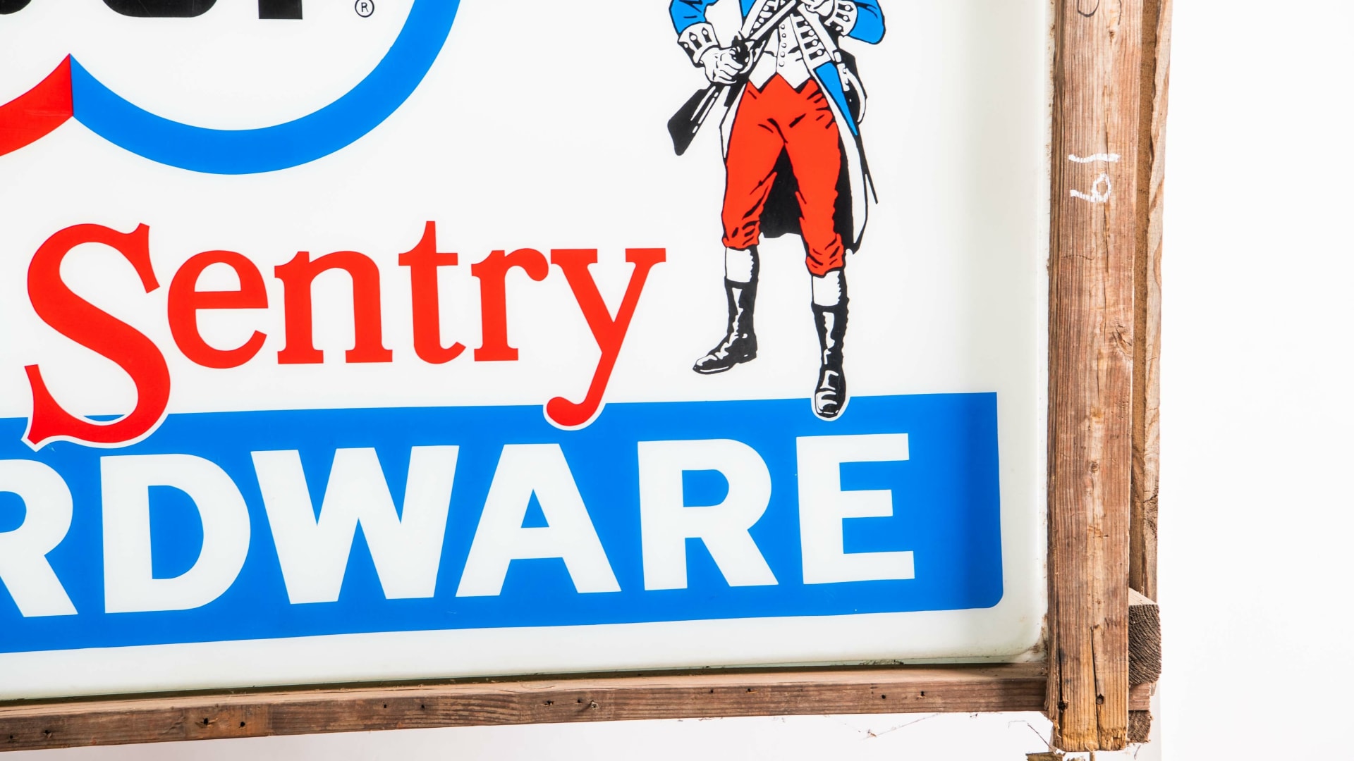 1950s Co-op Sentry Hardware Double-Sided Lighted Sign at Gone Farmin ...