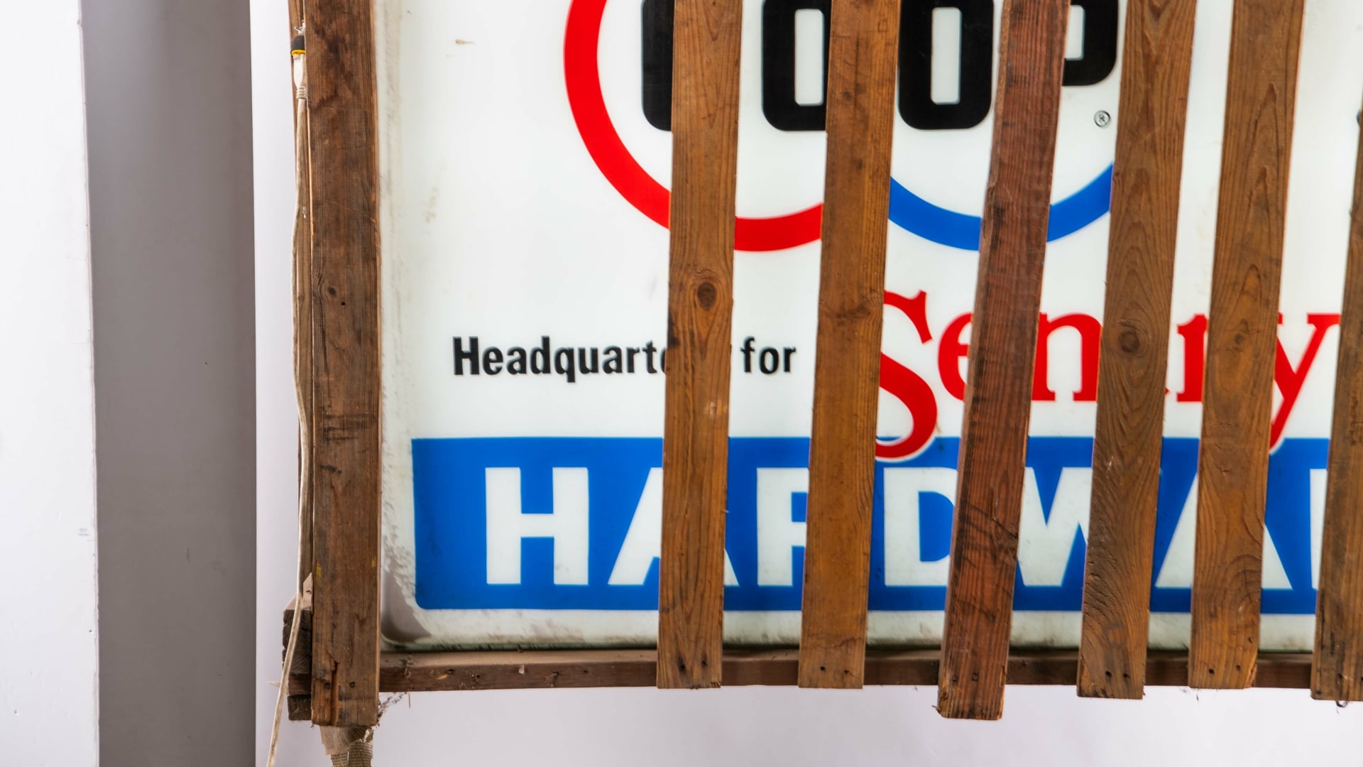 1950s Co-op Sentry Hardware Double-Sided Lighted Sign at Gone Farmin ...