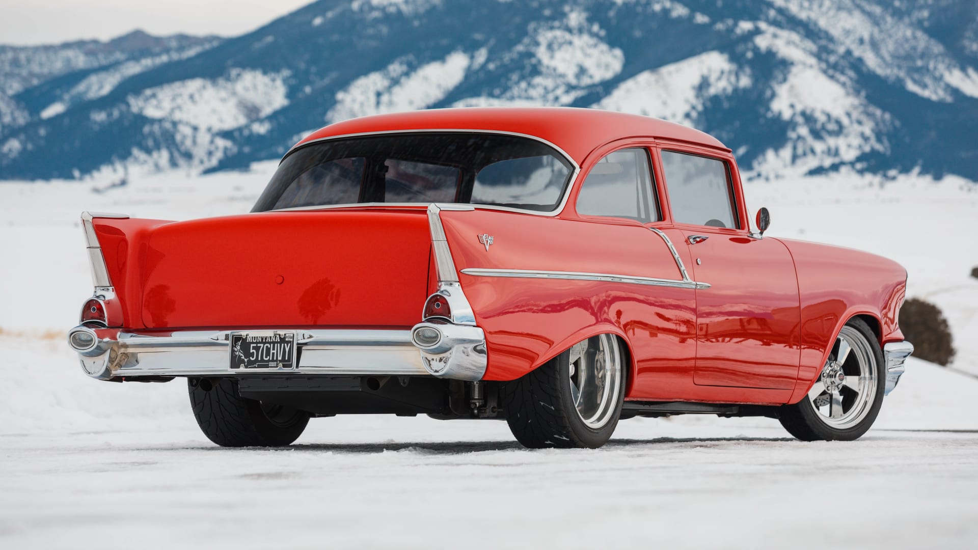 1957 Chevrolet 210 Custom at Indy 2023 as F254 - Mecum Auctions