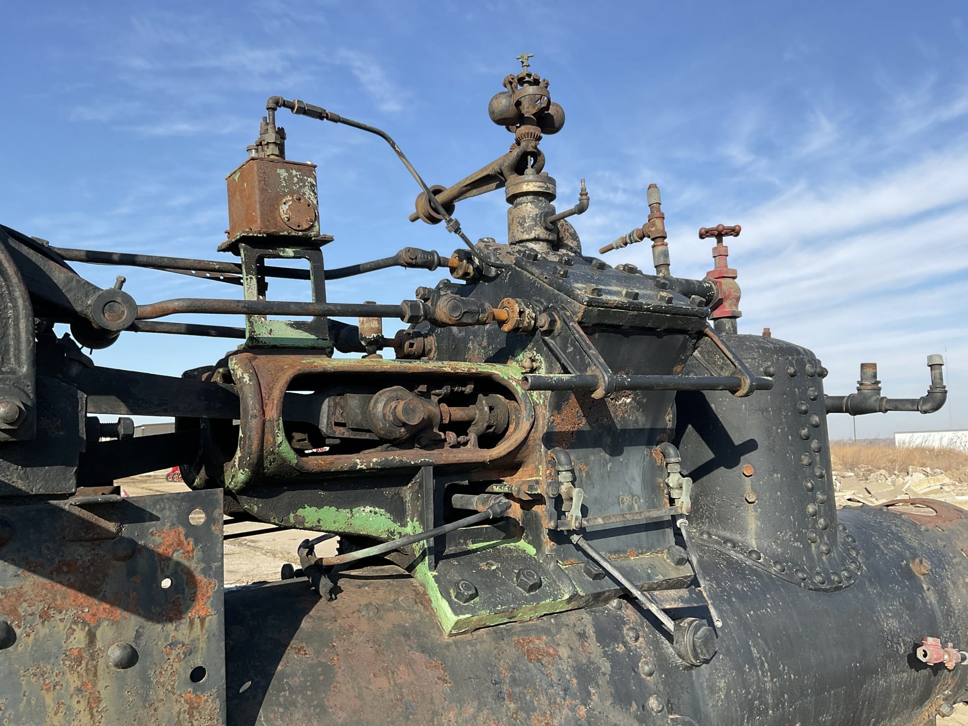 1908 Monarch Steam Road Roller at Gone Farmin' Spring Classic 2023 as ...