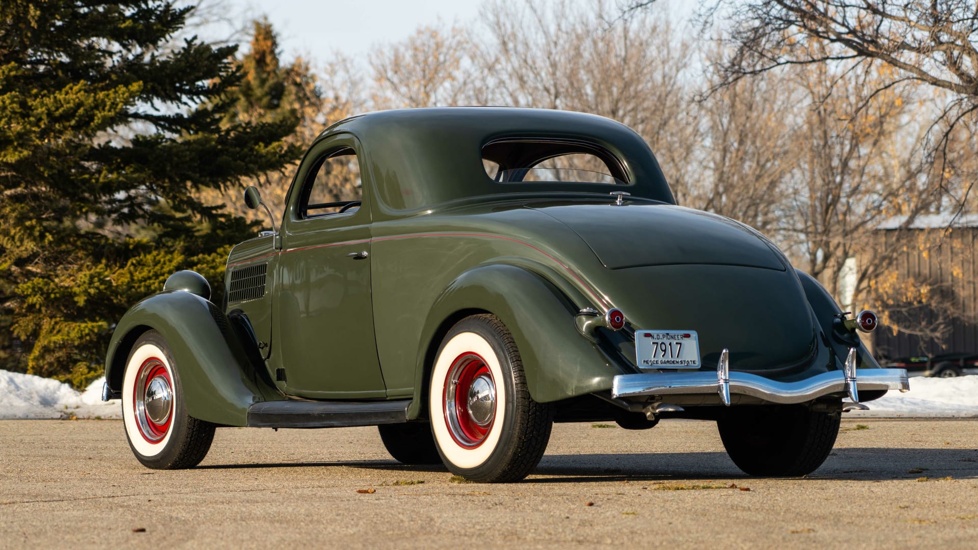 1935 Ford 3-Window Coupe at Indy 2023 as T220.1 - Mecum Auctions