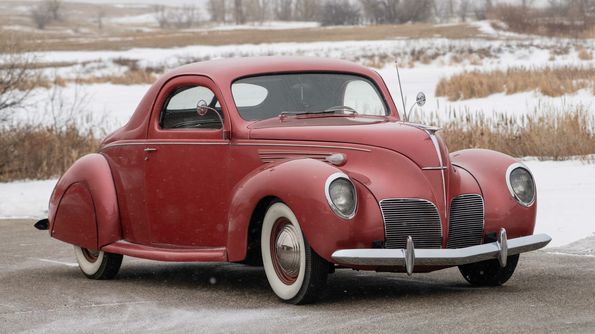1938 Lincoln Zephyr Coupe at Indy 2023 as T213.2 - Mecum Auctions