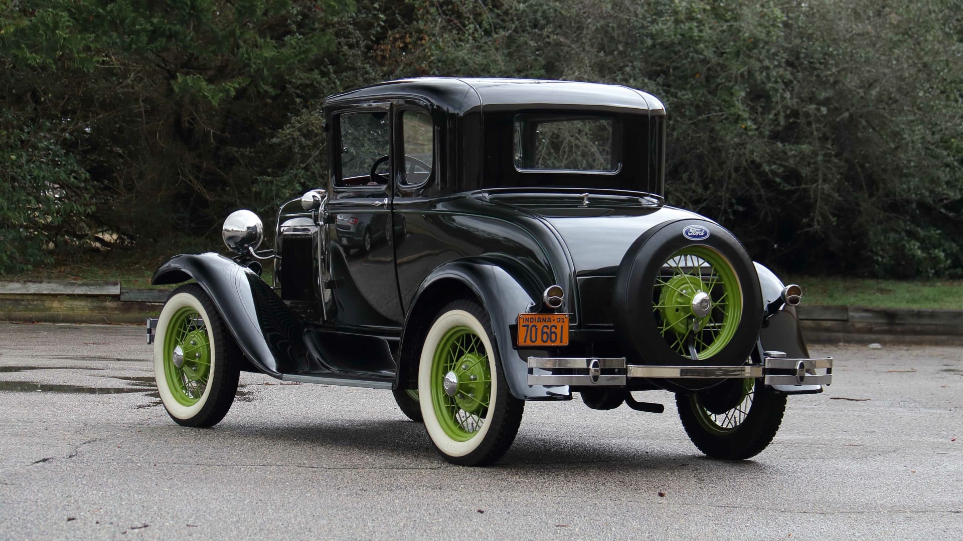 1931 Ford Model A Deluxe Coupe at Indy 2023 as F211 - Mecum Auctions