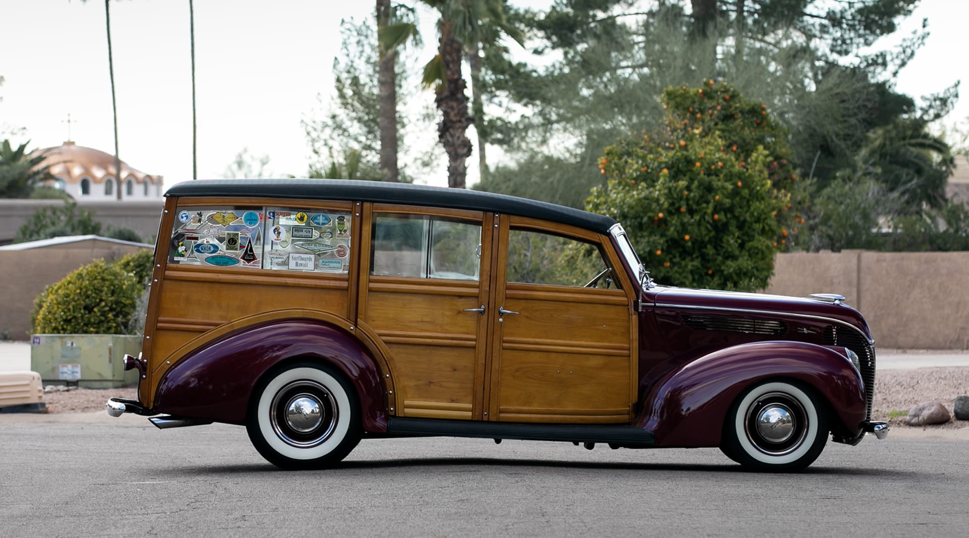1938 Ford Custom Woody at Glendale 2023 asF70.1 - Mecum Auctions