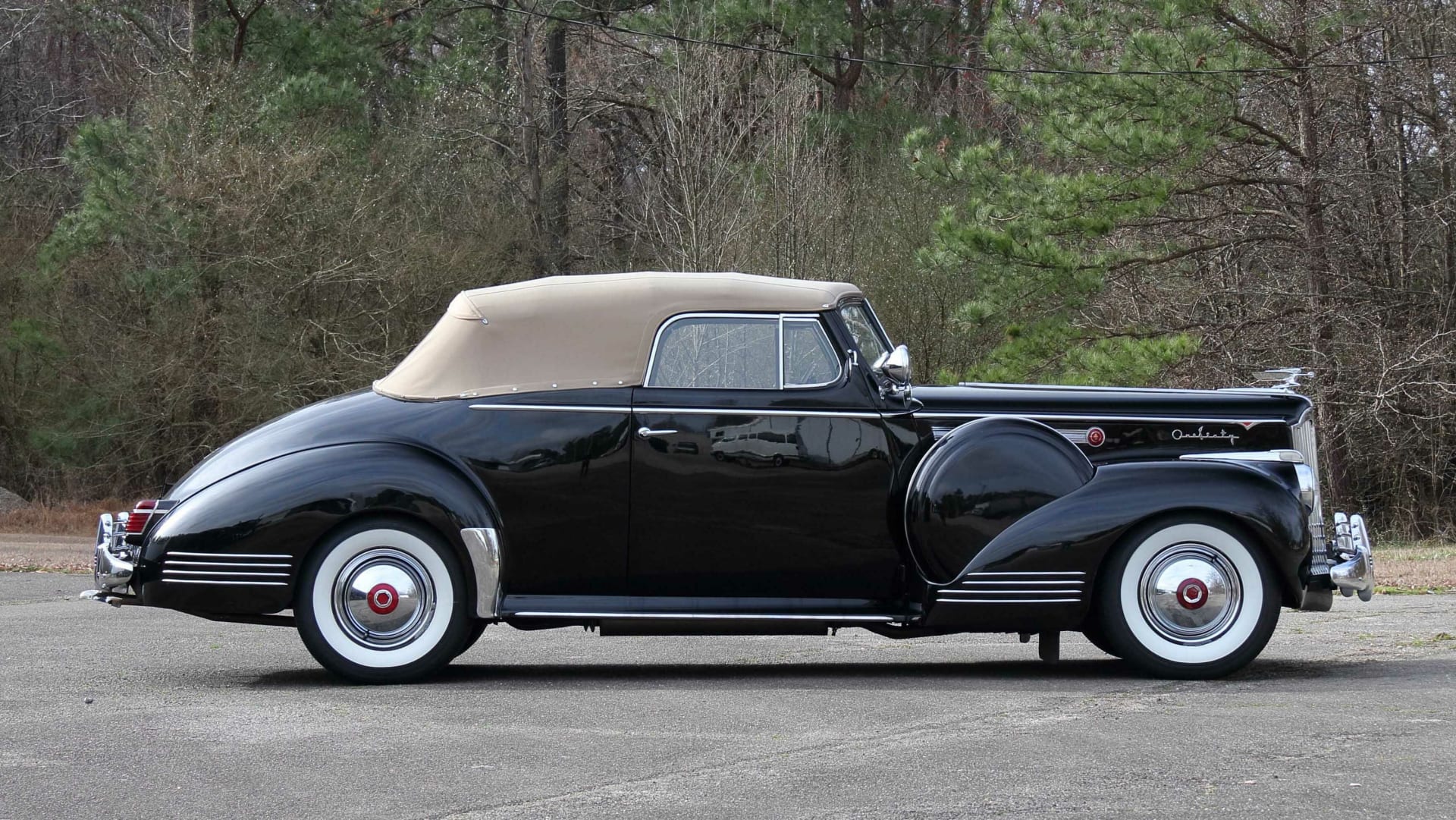 1942 Packard 160 Convertible at Indy 2023 as F220 - Mecum Auctions