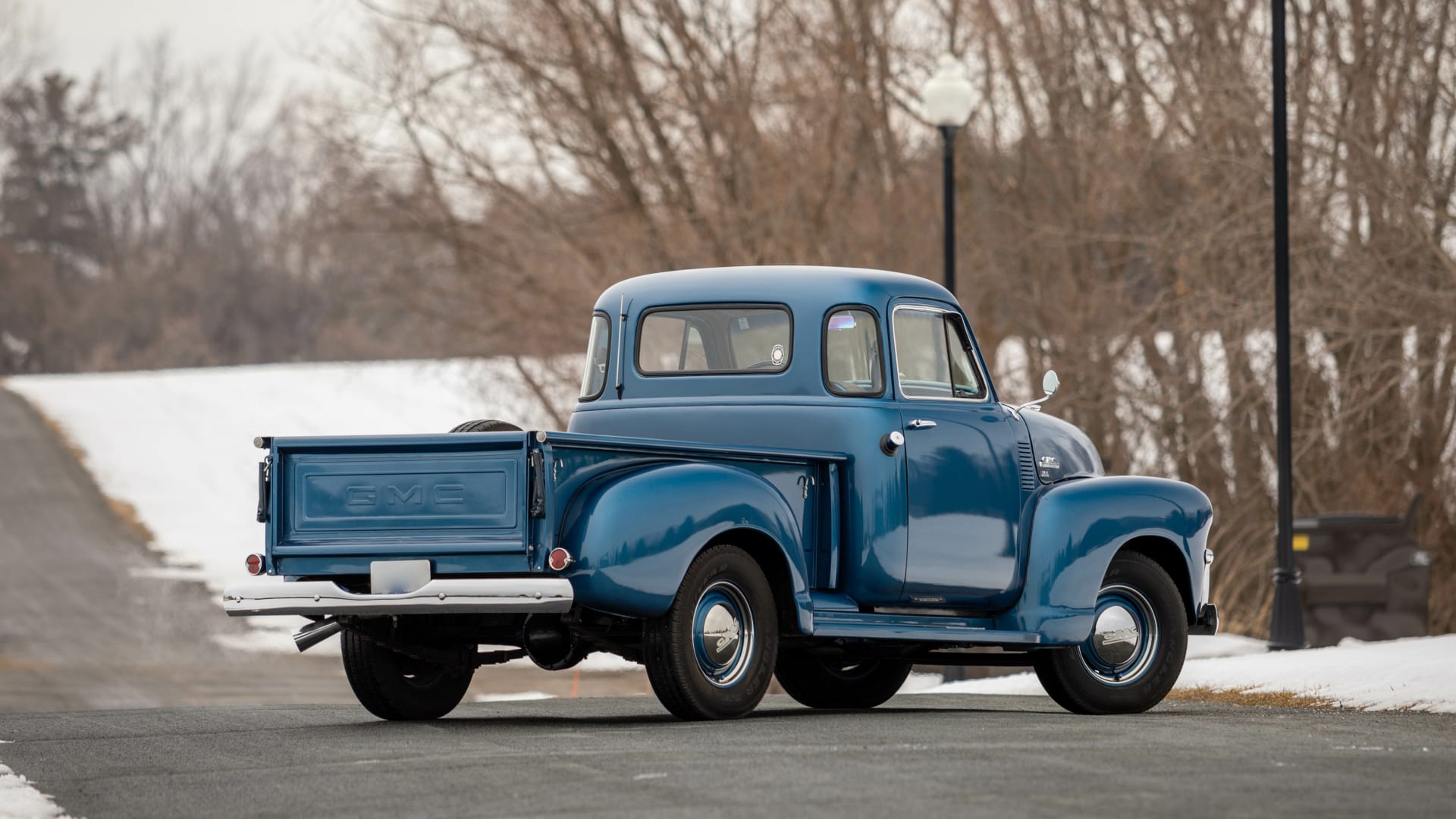 1954 GMC 100 5-Window Pickup at Indy 2023 as K64 - Mecum Auctions