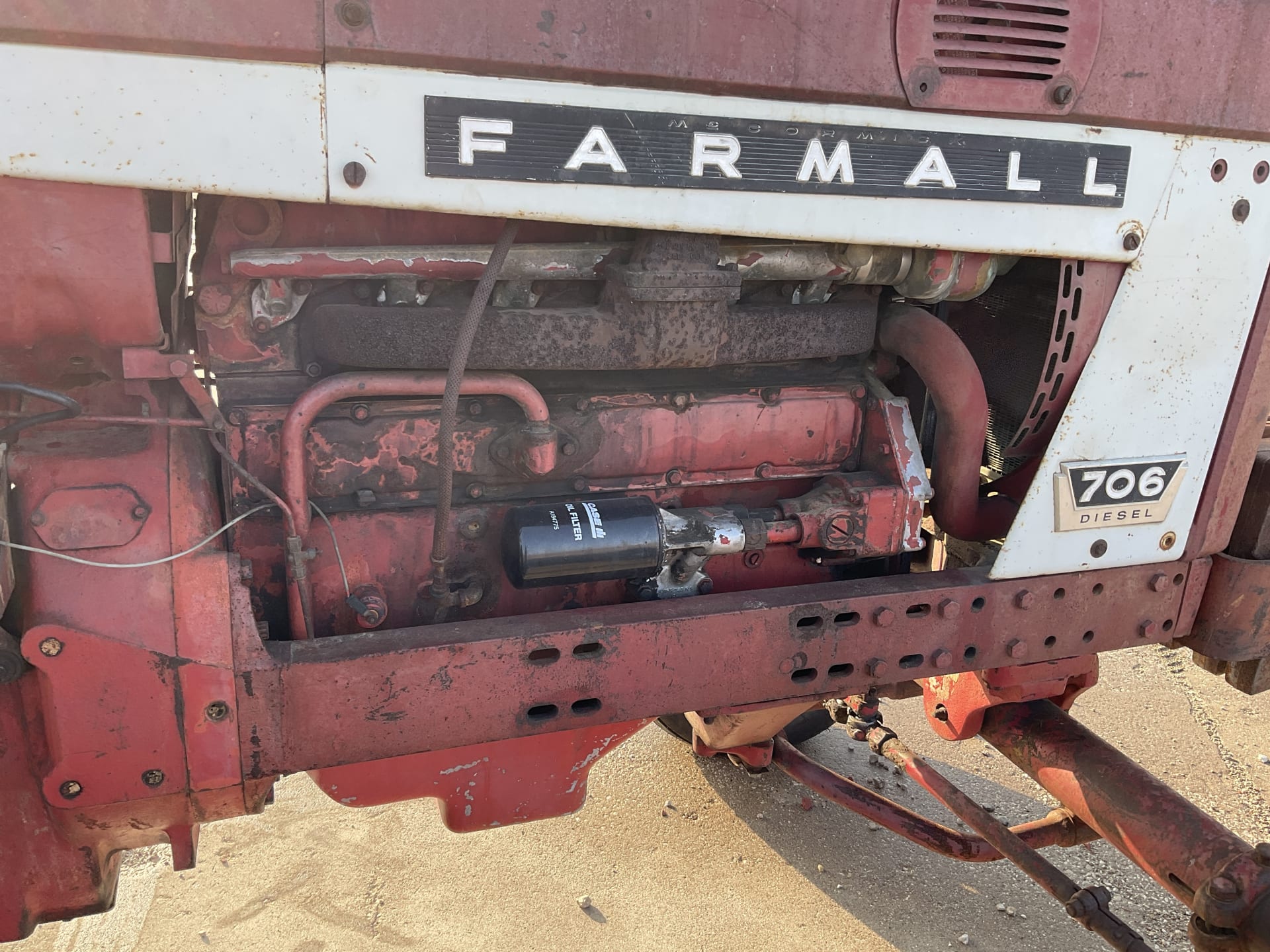 1967 Farmall 706 Diesel at Gone Farmin' Spring Classic 2023 as F155 ...