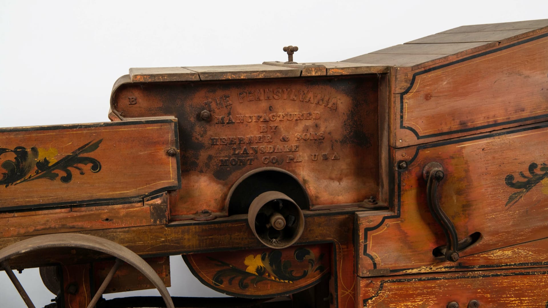 Heebner Pennsylvania Threshing Machine at Gone Farmin' Spring Classic ...