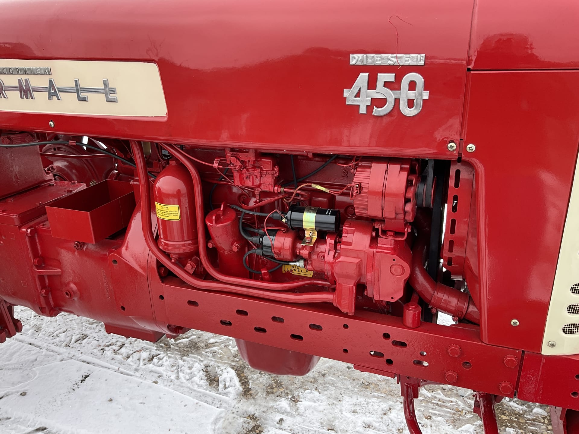 1956 Farmall 450 Diesel at Gone Farmin' Spring Classic 2023 as S124 ...
