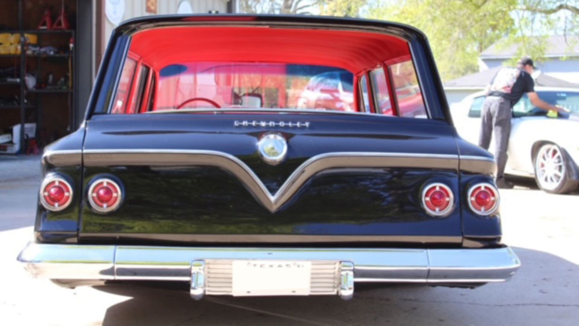 1961 Chevrolet Brookwood Station Wagon at Houston 2023 as F165 - Mecum ...