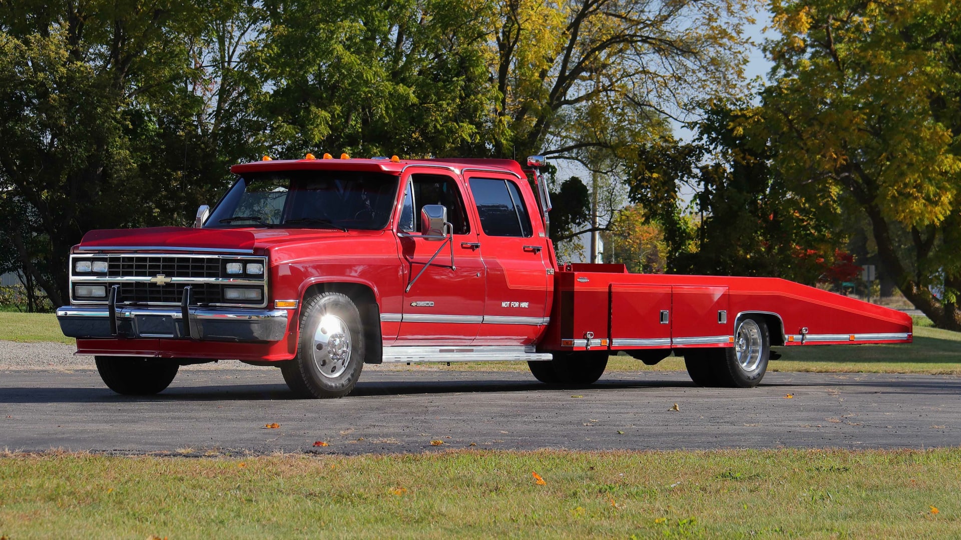 1989 Chevrolet C3500 3+3 Hauler at Indy 2023 as F48 - Mecum Auctions