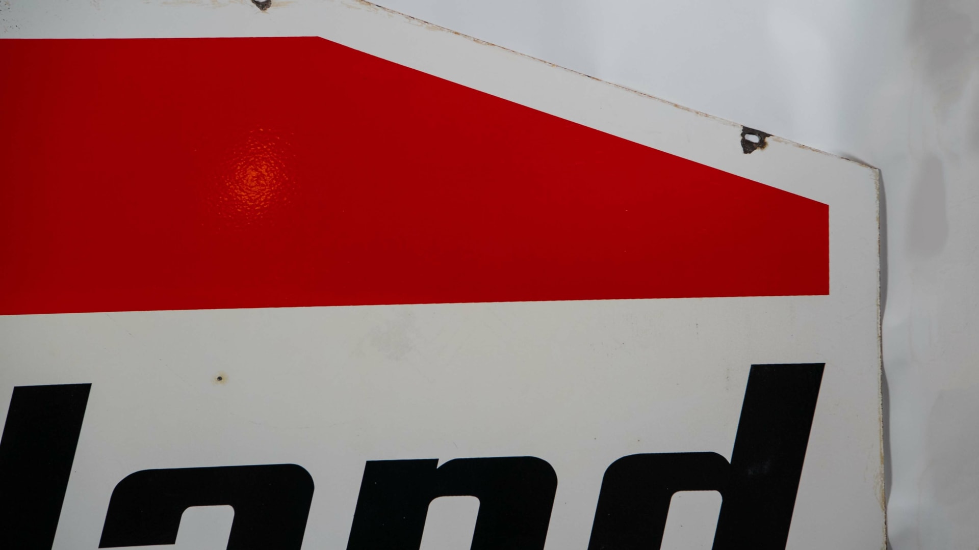 Ashland Oil Double-Sided Porcelain Sign at Indy 2023 as M233 - Mecum ...