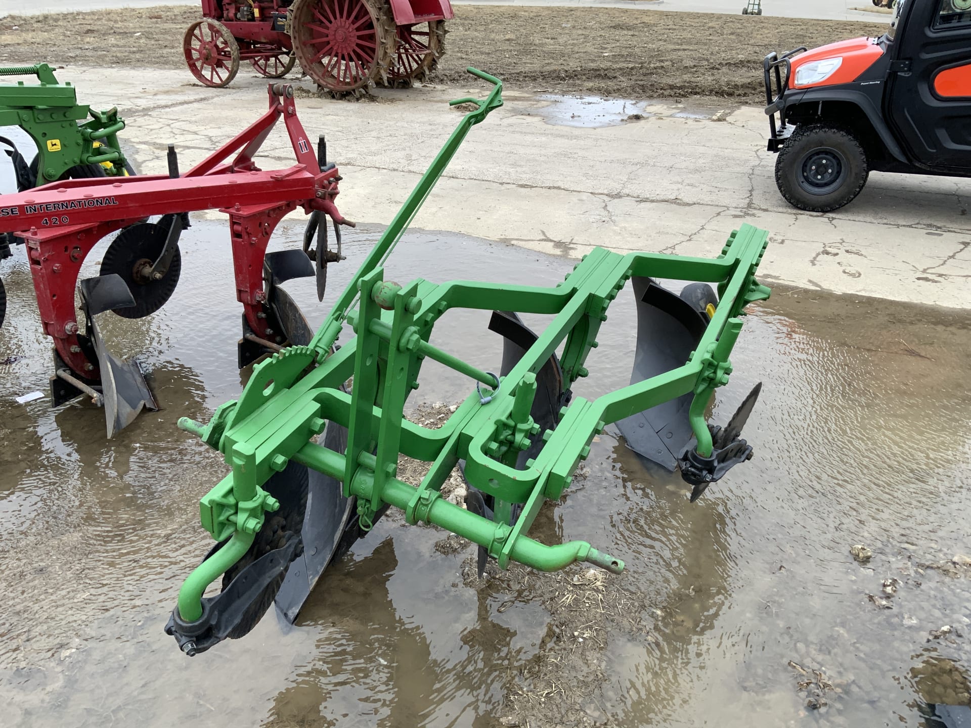 John Deere 3-Bottom Plow at Gone Farmin' Spring Classic 2023 as F165.1 ...