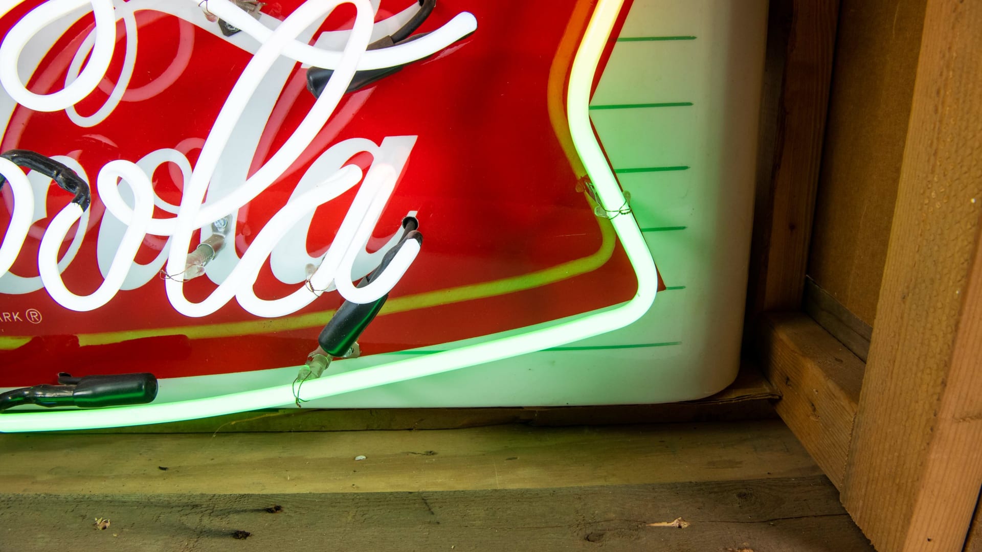 Coca-Cola Single-Sided Porcelain Neon Sign at Indy 2023 as M204 - Mecum ...