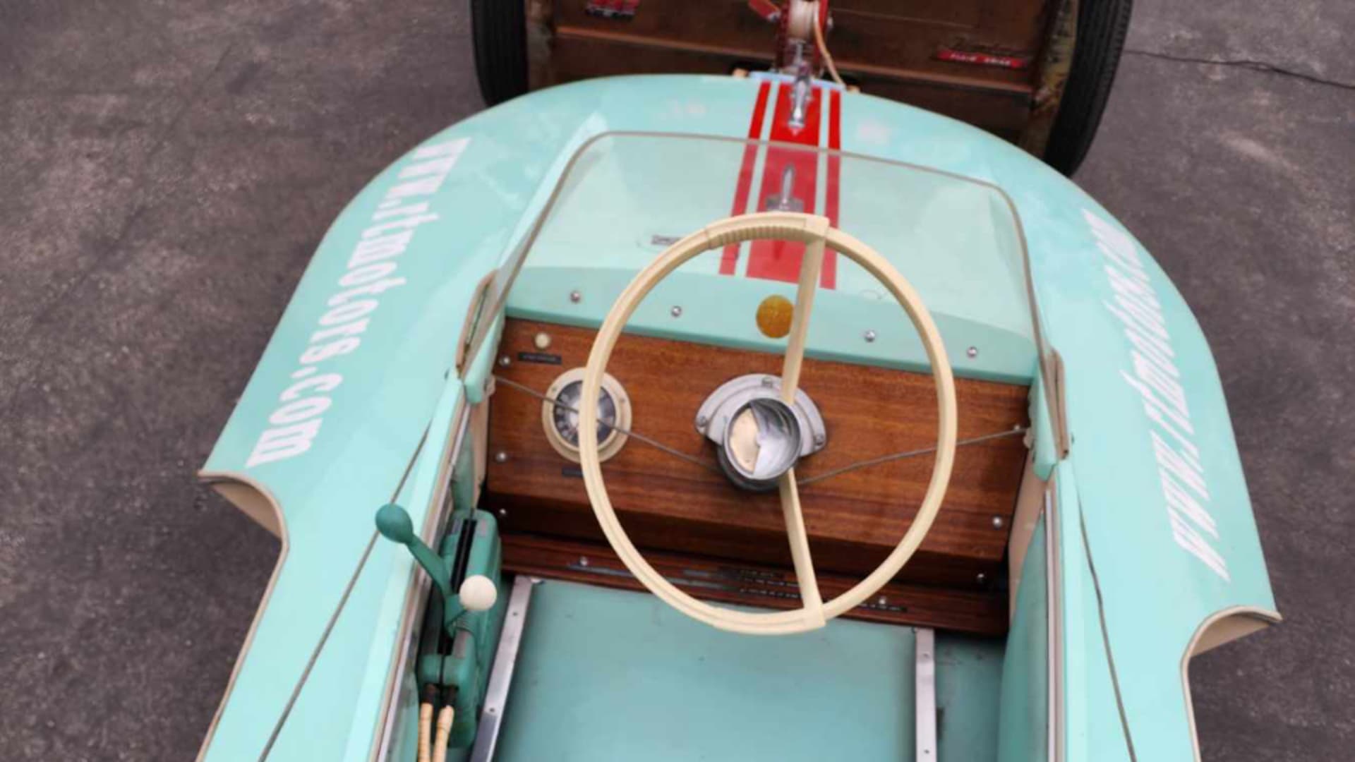 1965 Homemade Tiny Titan and Trailer Mini Hydroplane at Indy 2023 as ...