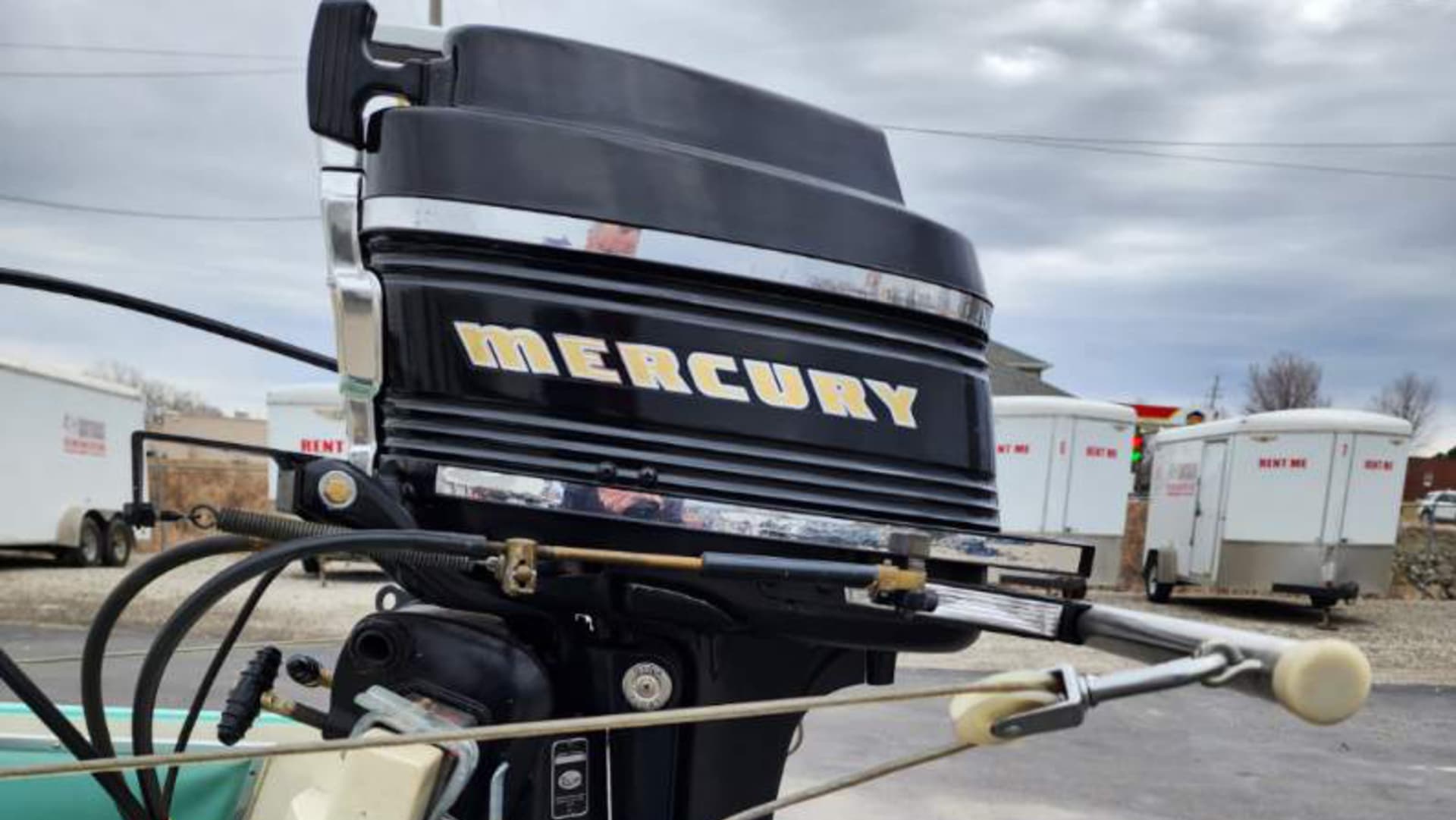 1965 Homemade Tiny Titan and Trailer Mini Hydroplane at Indy 2023 as ...