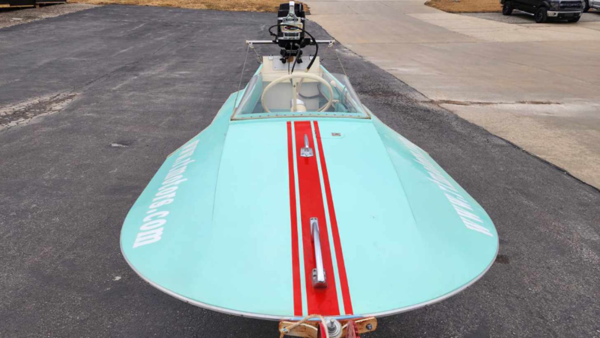 1965 Homemade Tiny Titan and Trailer Mini Hydroplane at Indy 2023 as ...