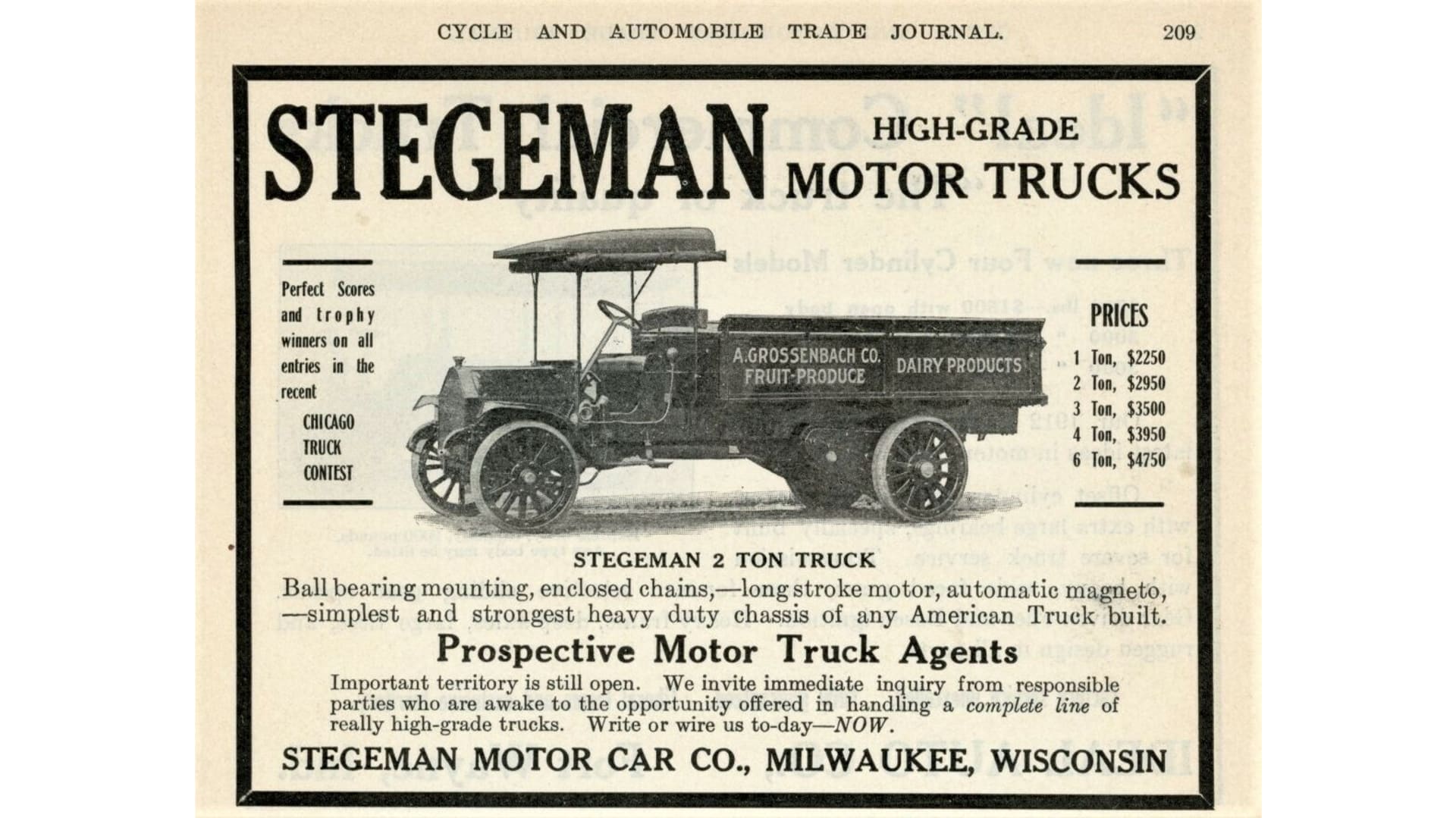 1914 Stegeman 1526 Truck at Gone Farmin' Spring Classic 2023 as K32 ...