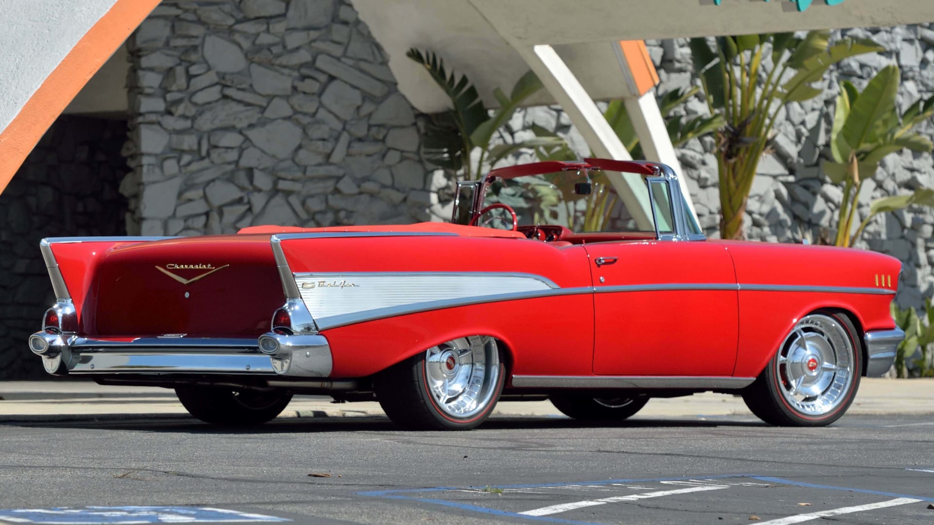 1957 Chevrolet Bel Air Custom Convertible at Glendale 2023 as S244 ...