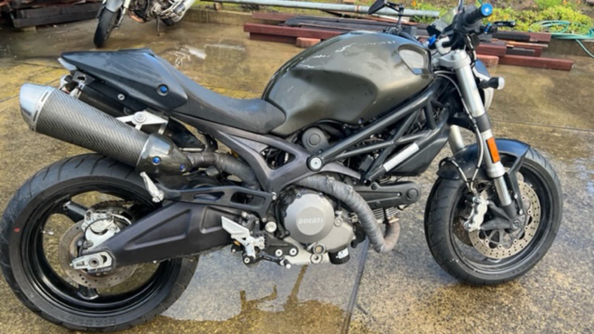 2012 Ducati Monster 696 at Glendale 2023 as G174 - Mecum Auctions