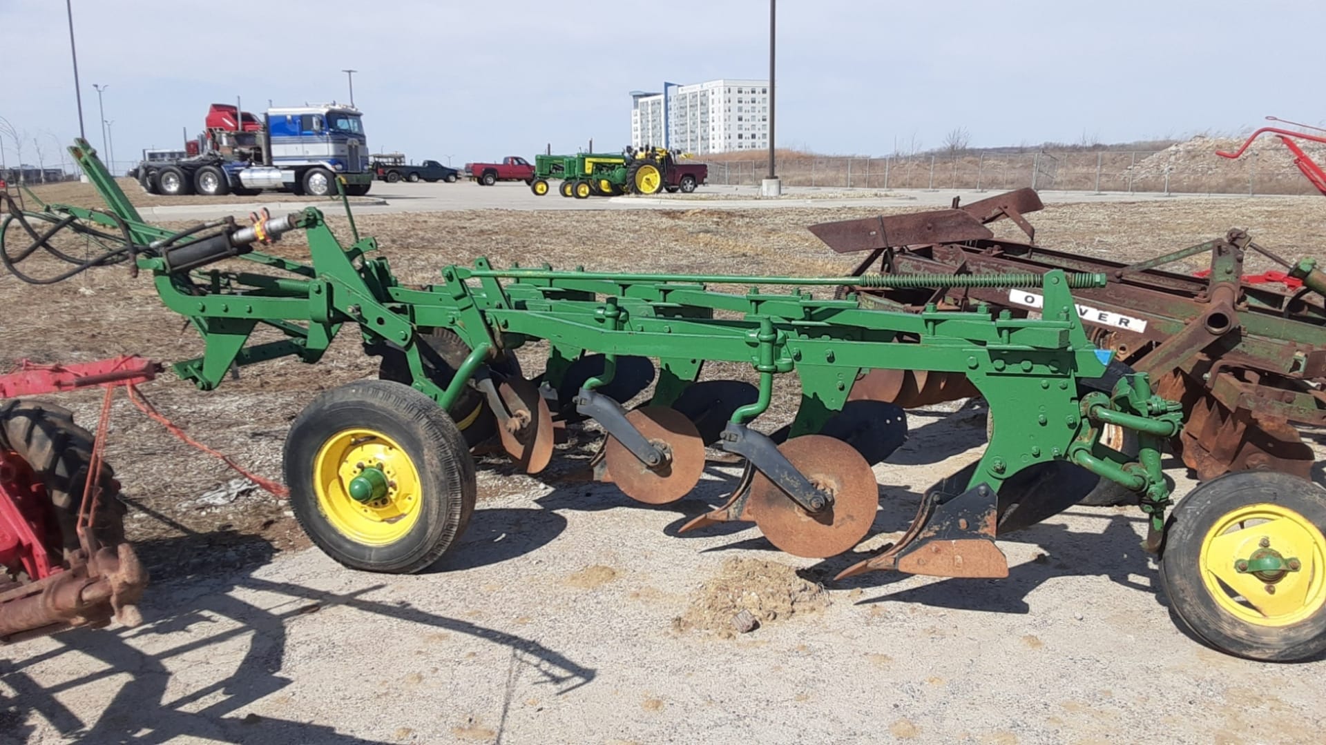 John Deere 4-Bottom Plow at Gone Farmin' Spring Classic 2023 as H72 ...