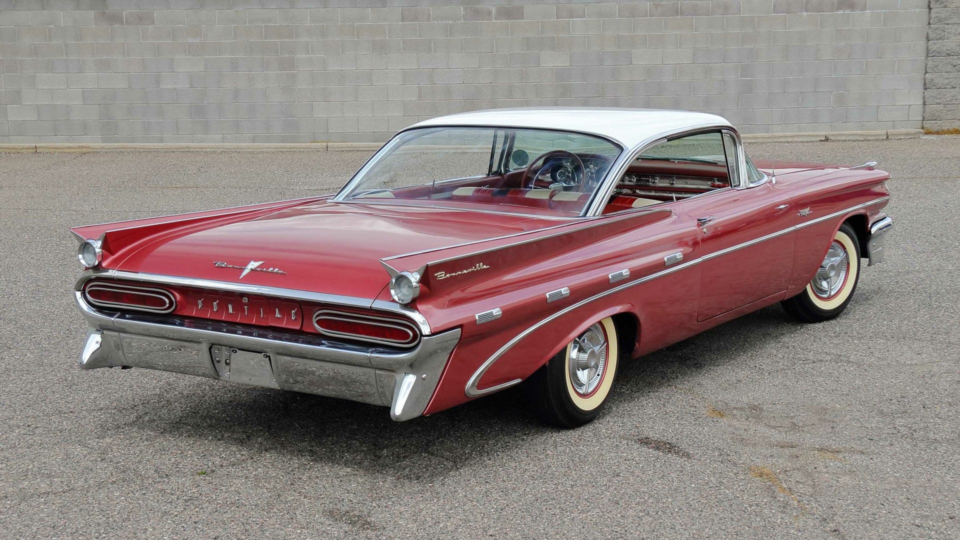 1959 Pontiac Bonneville at Glendale 2023 as S154 - Mecum Auctions
