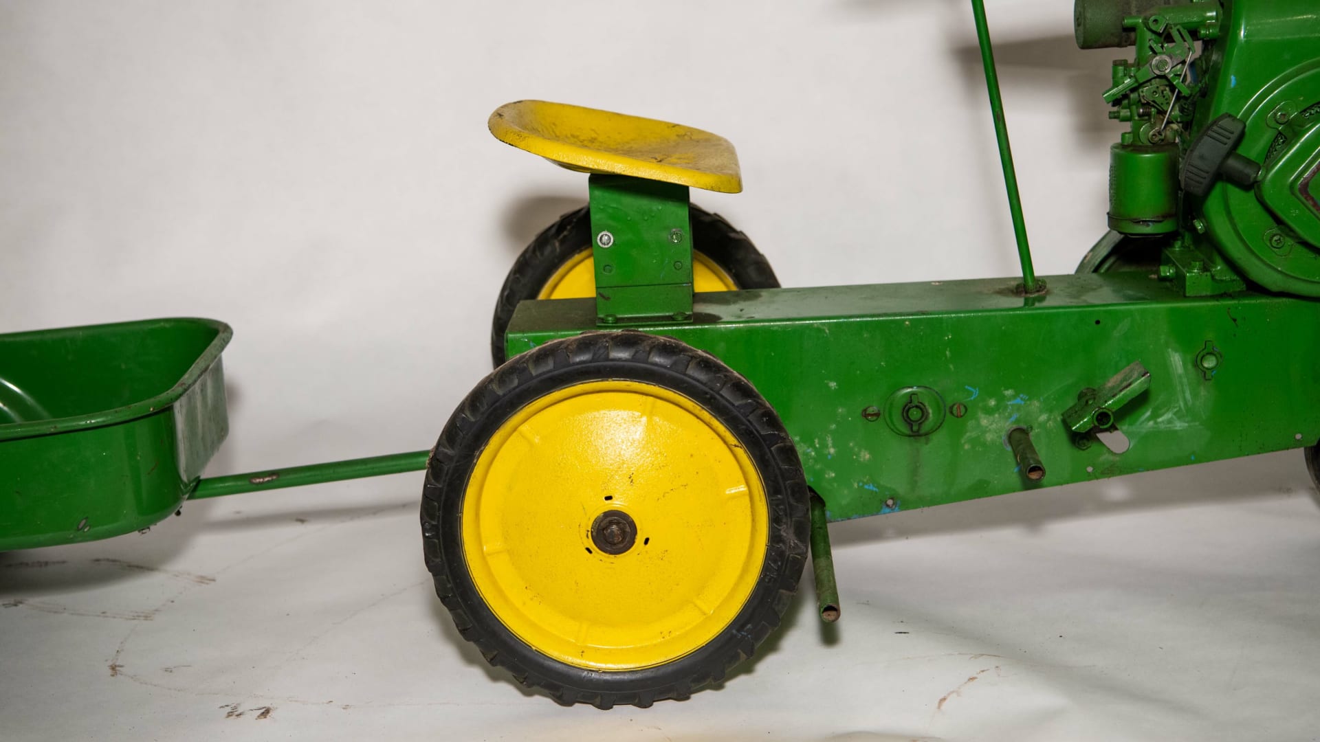 1962 John Deere Play-Trac Pedal Tractor with Wagon at Gone Farmin ...