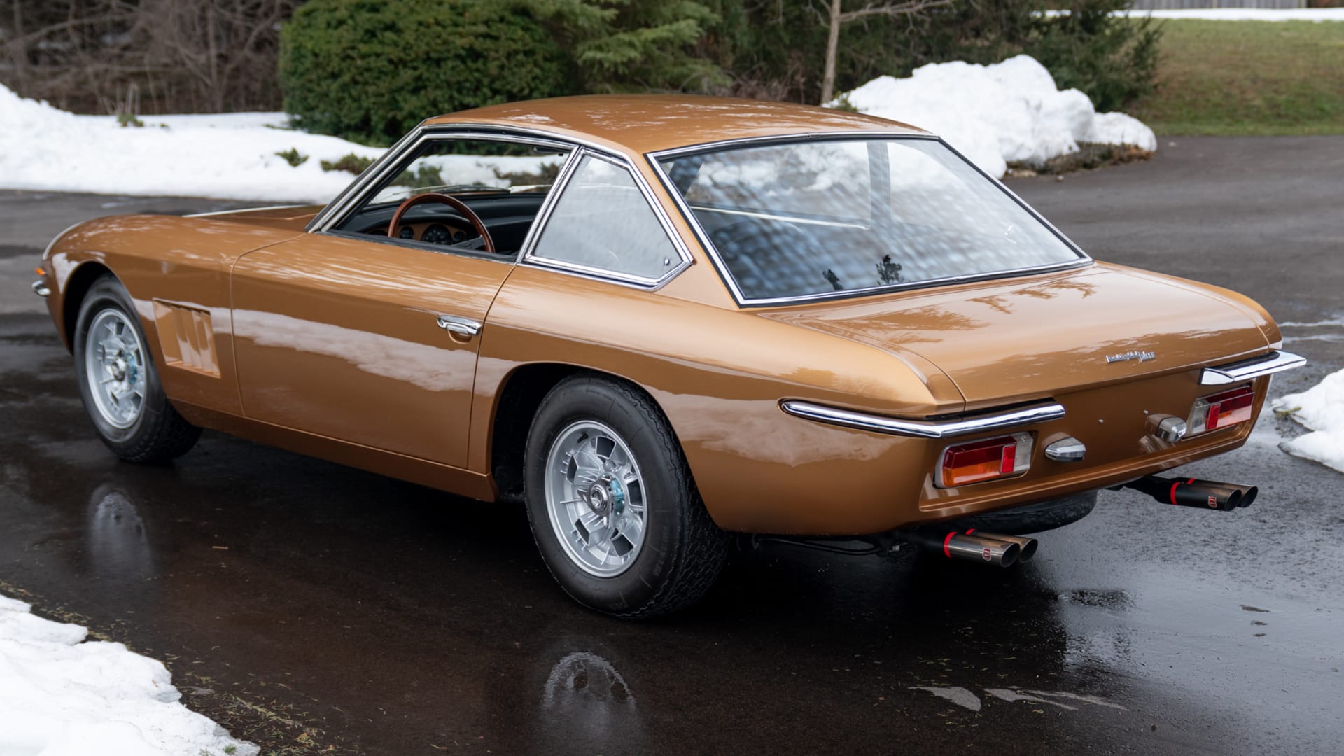 1968 Lamborghini Islero 400 GT at Indy 2023 as F158.1 - Mecum Auctions
